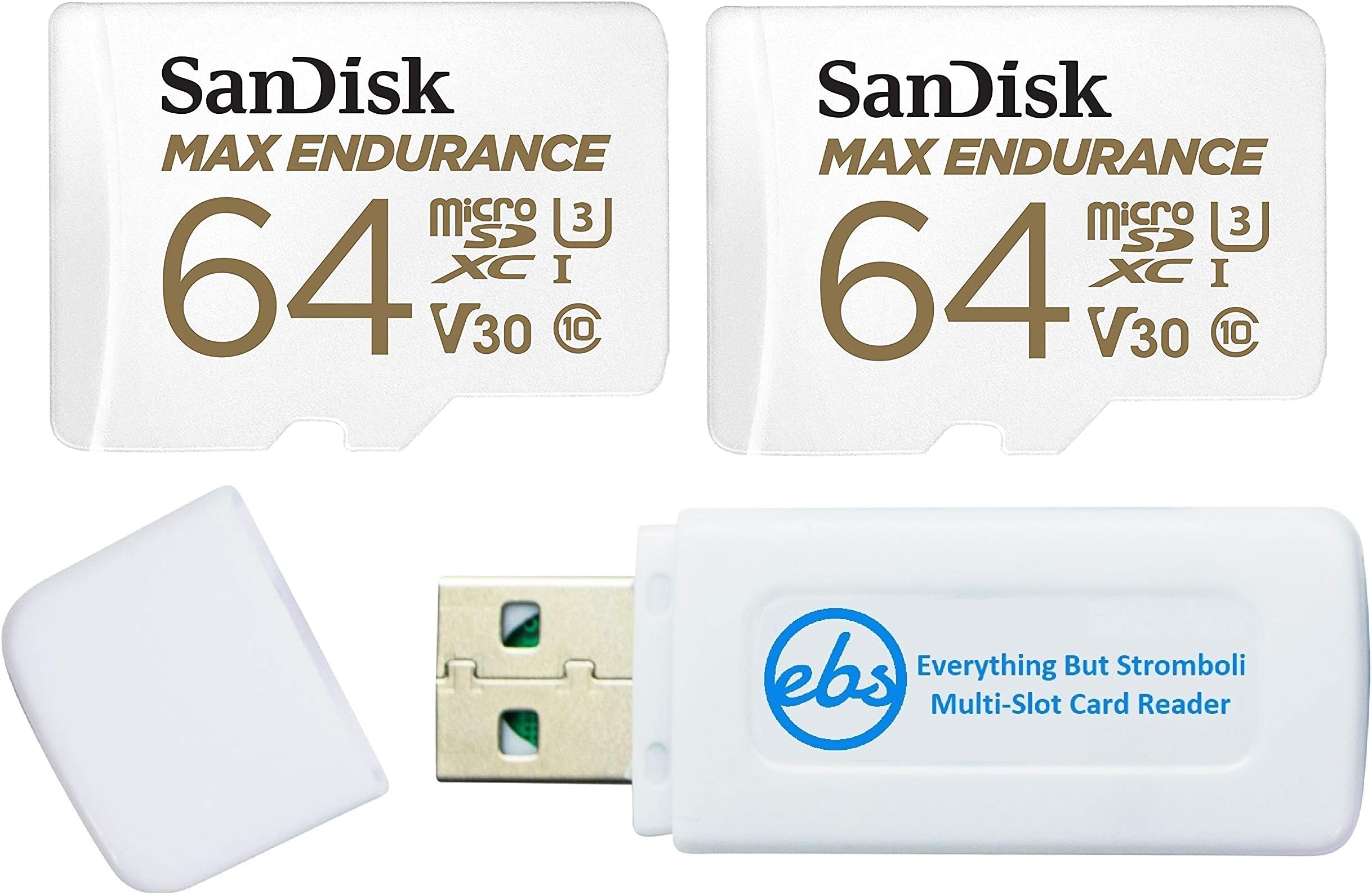 Amazon.com: 2-Pack SanDisk High Endurance Video Monitoring MicroSD ...