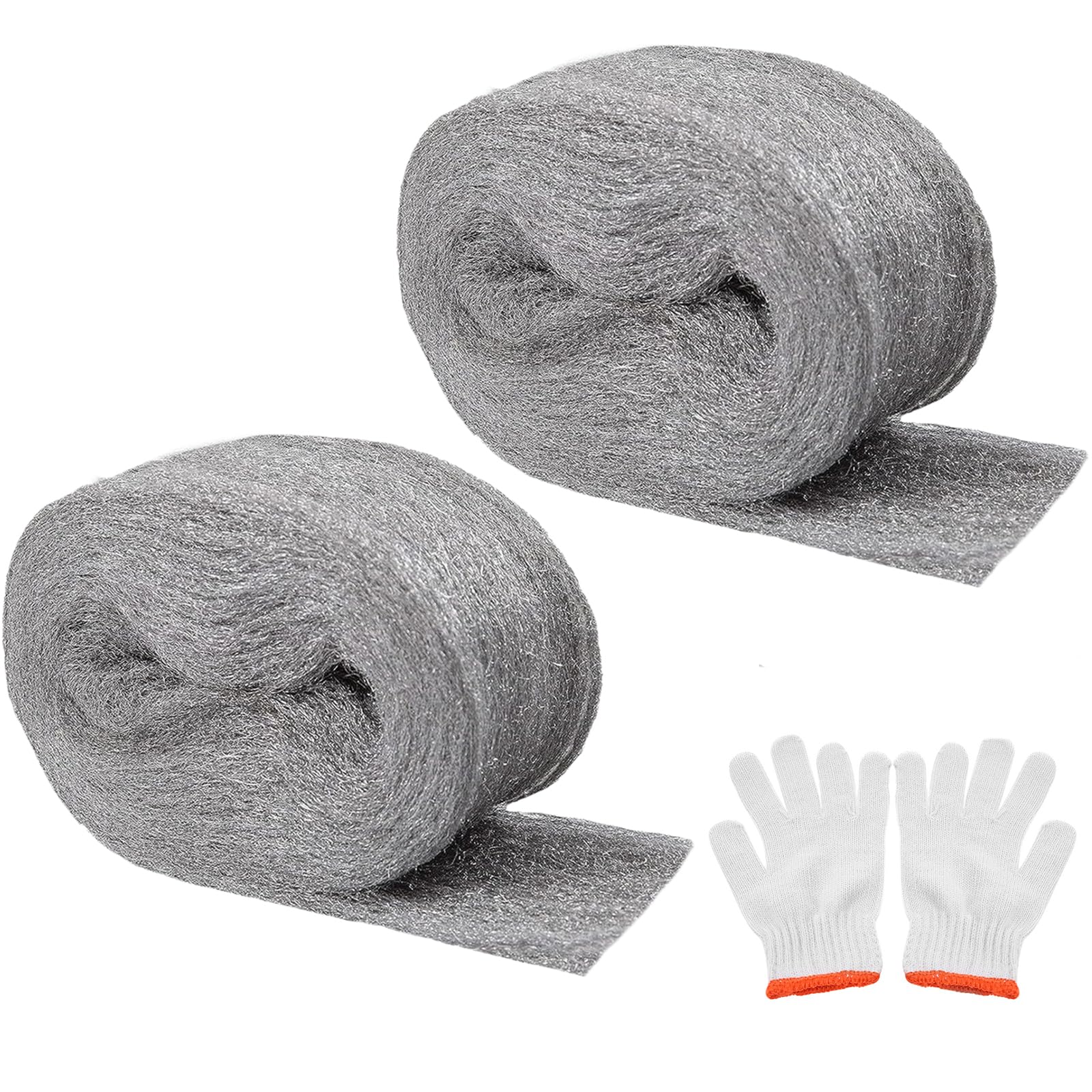 Steel Wool Mice - 2 Pack 0000 Wire Wool Mice Rats Rodent Control Gaps ...