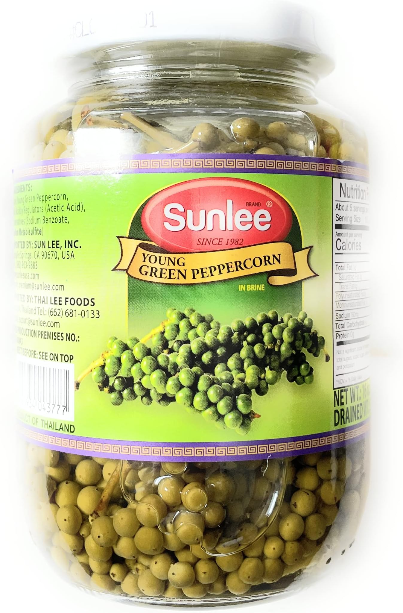 Amazon.com : Madagascar Green Peppercorns in Brine - Pack 2 : Grocery ...