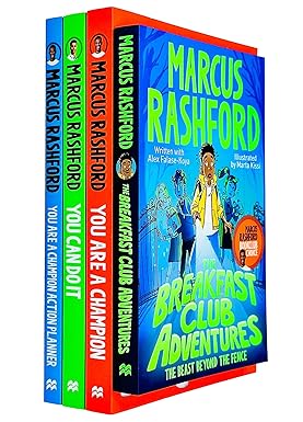 Marcus Rashford Collection 4 Books Set (You Are A Champion, You Can Do ...