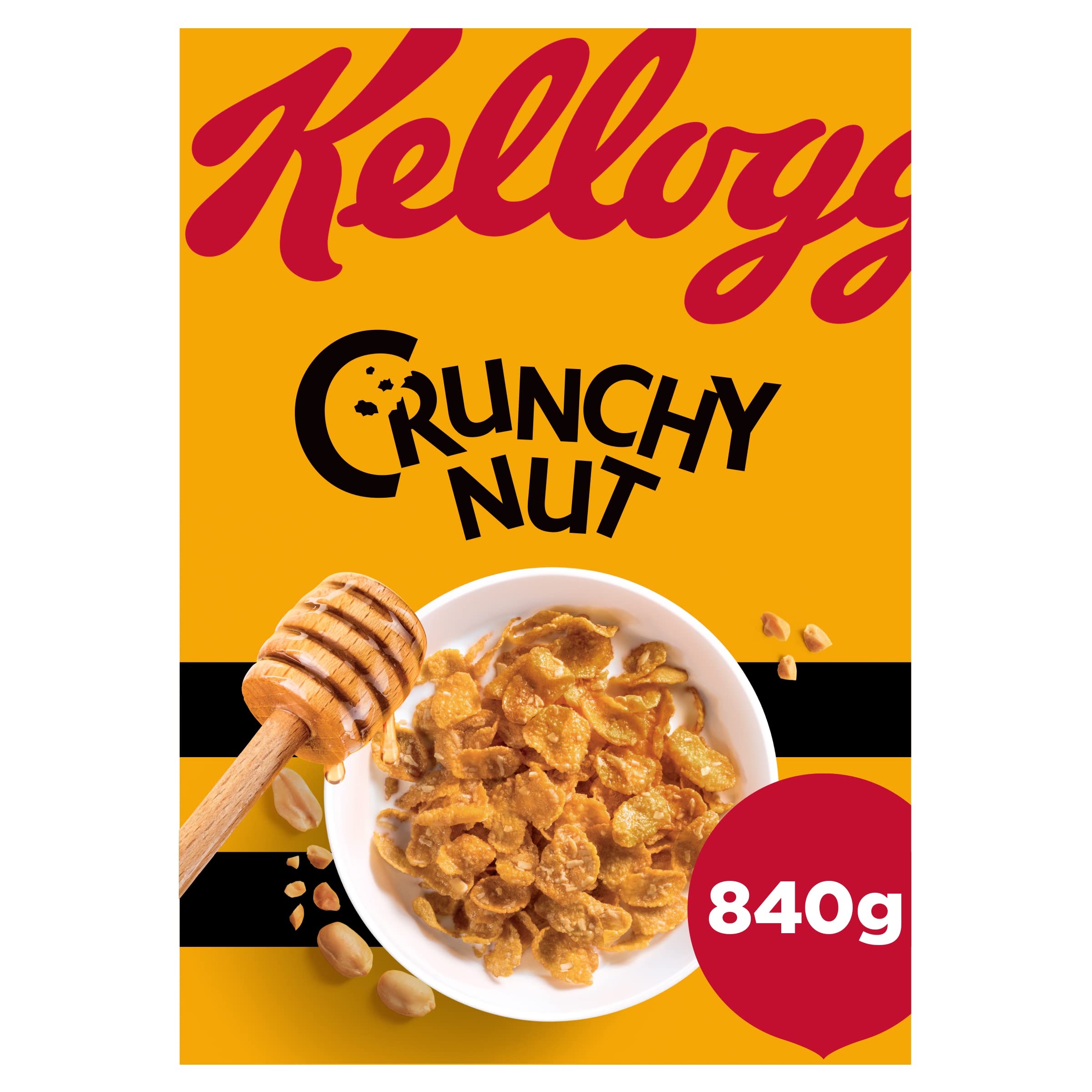 Kellogg's Crunchy Nut Breakfast Cereal Big Box, 840g : Amazon.co.uk ...