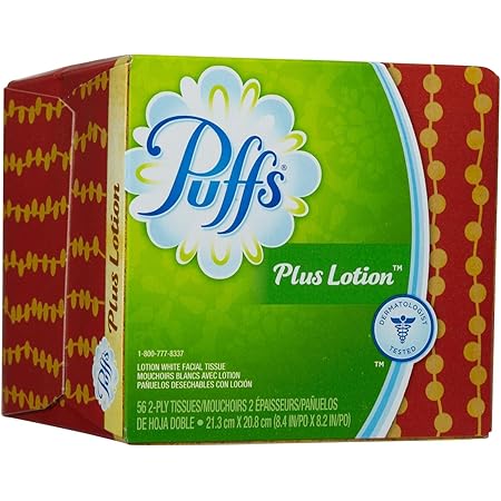 Amazon.com: Puffs Plus Lotion Travel-Size Pocket Facial Tissues 10 ...