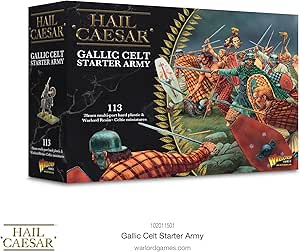 Amazon.com: Warlord Games Hail Caesar: Gallic Celt Starter Army Military Table Top Wargaming ...