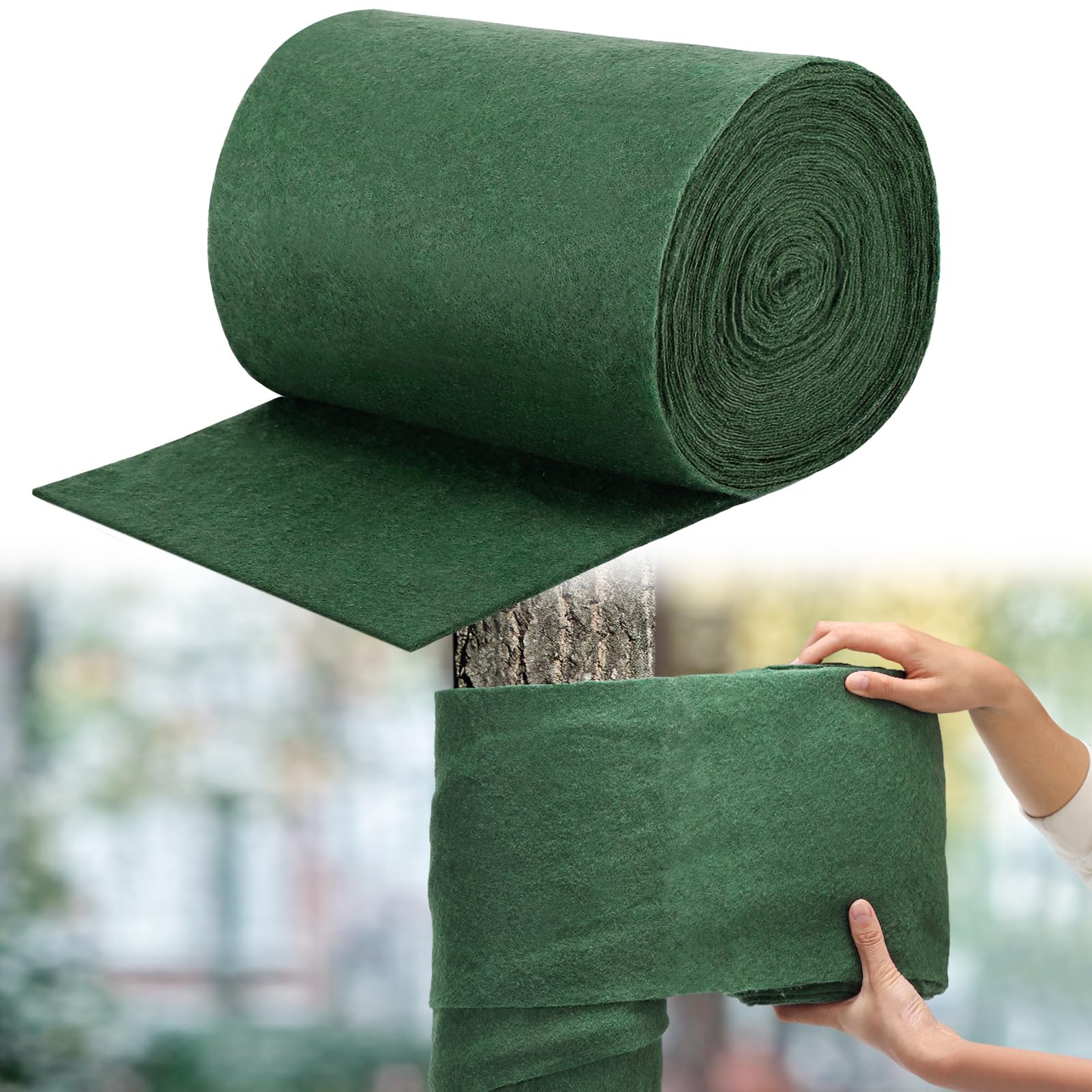 Amazon.com : ANPHSIN Widen 9.8in x 55.8ft Tree Wrap - Tree Trunk Guard ...