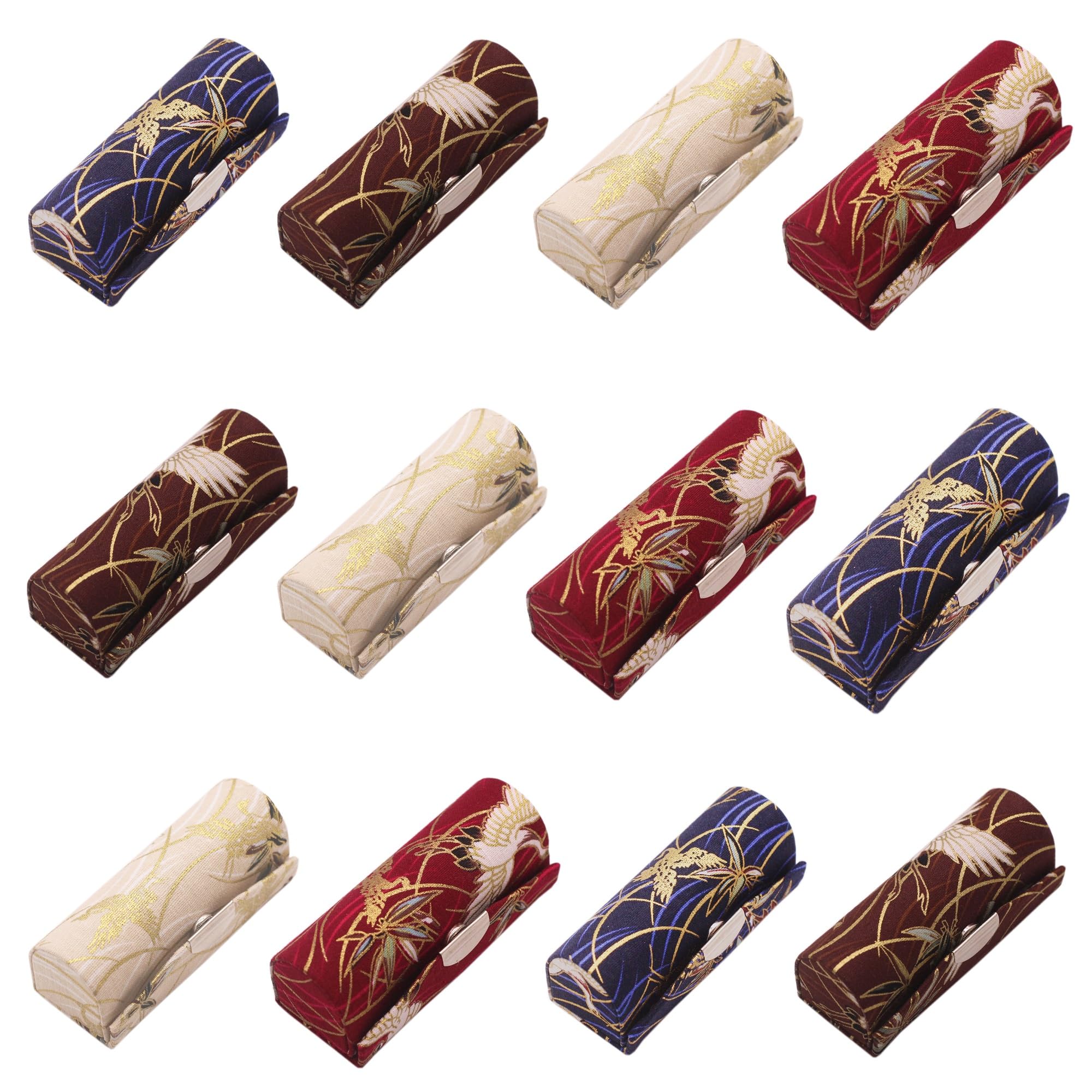 Amazon.com: MIAO JIN 12PCS Lipstick case with mirror Lipstick case Storage case Mini portable ...