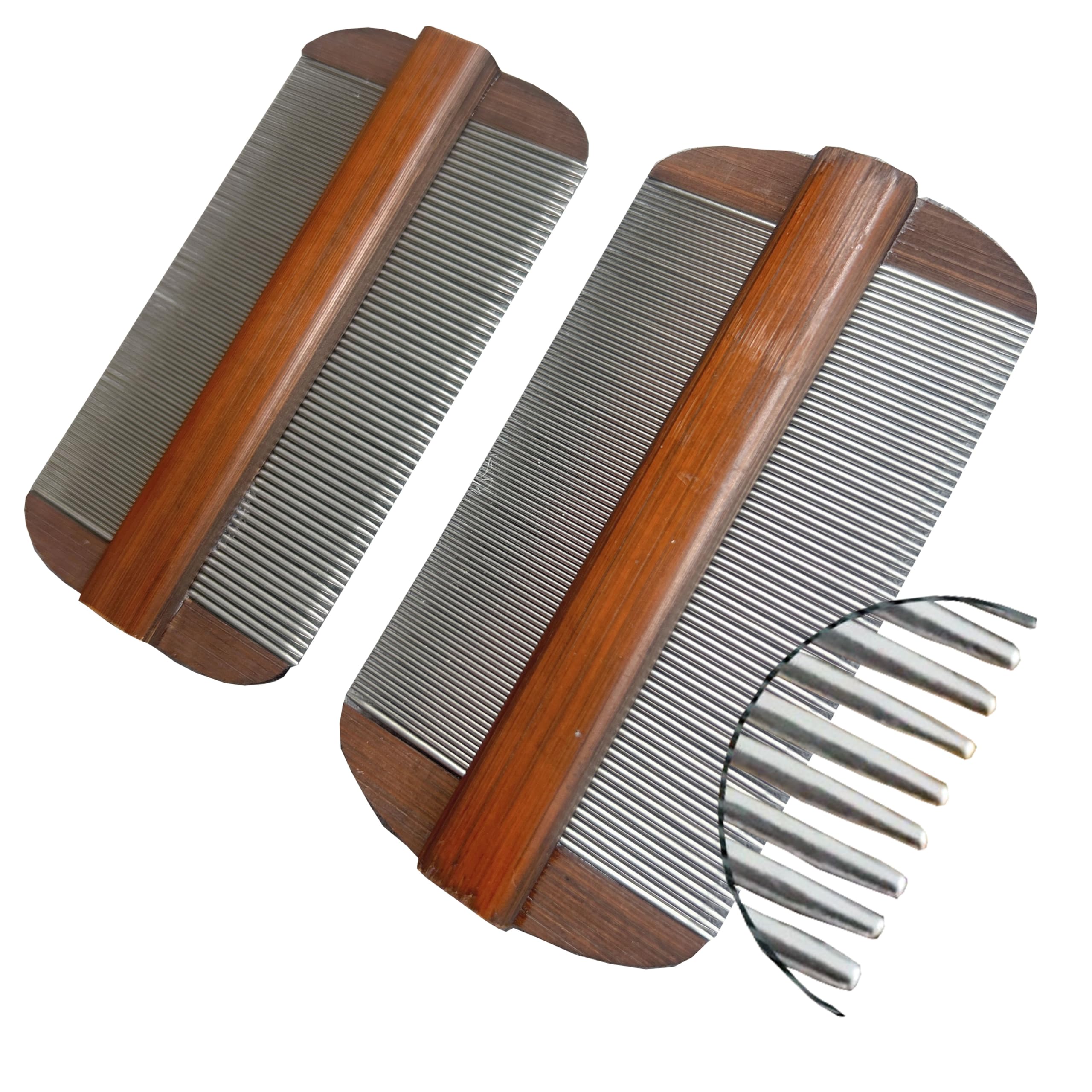 2 Sided Stainless Steel Lice Combs Removal Nit Combs Effective ...