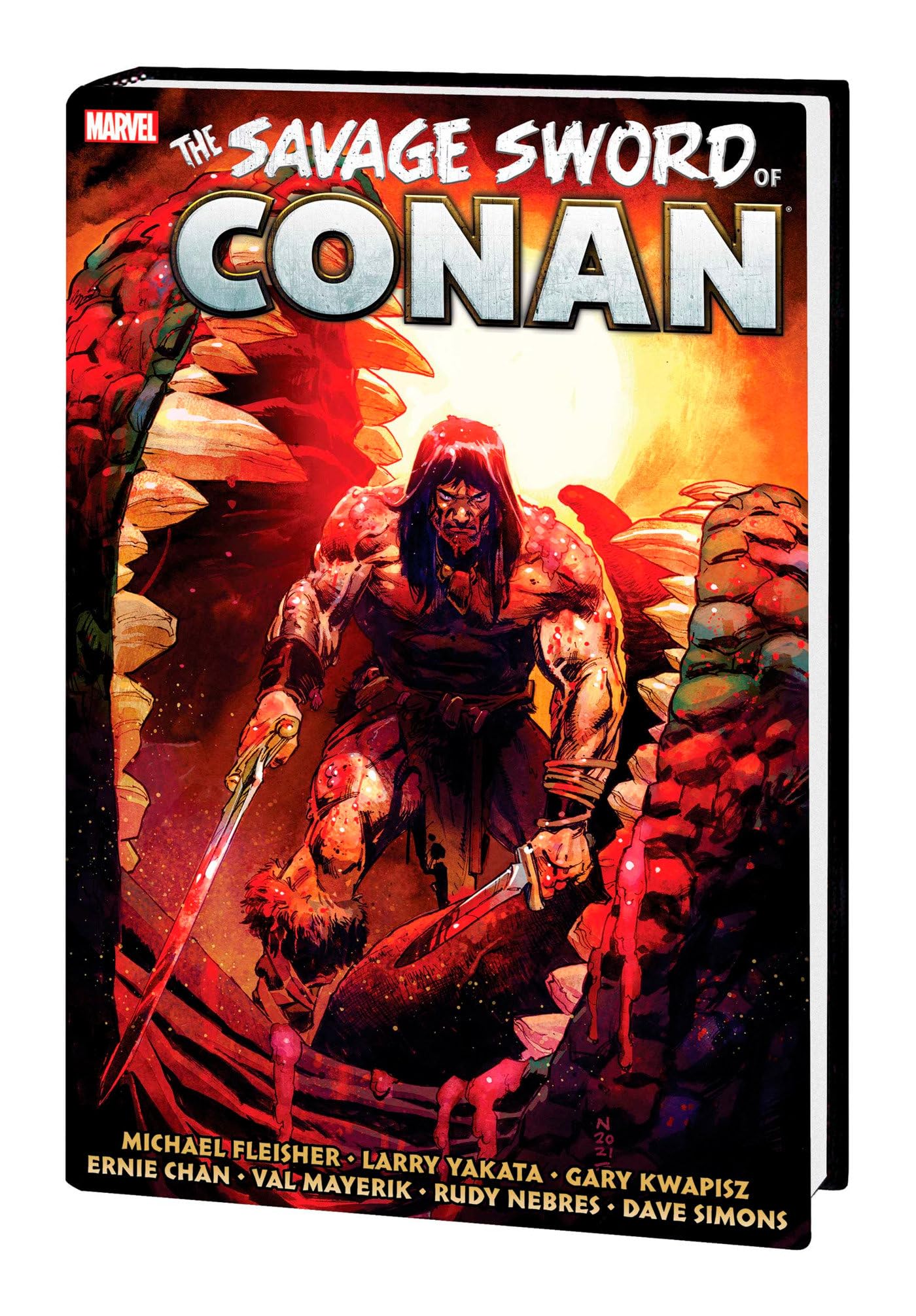 SAVAGE SWORD OF CONAN: THE ORIGINAL MARVEL YEARS OMNIBUS VOL. 8 (The Savage Sword of Conan: The ...