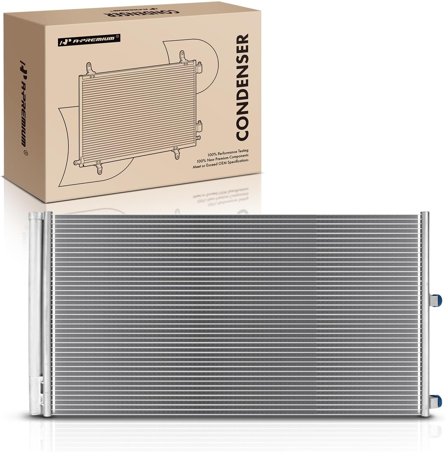 Amazon.com: A-Premium Air Conditioning A/C Condenser Compatible with ...