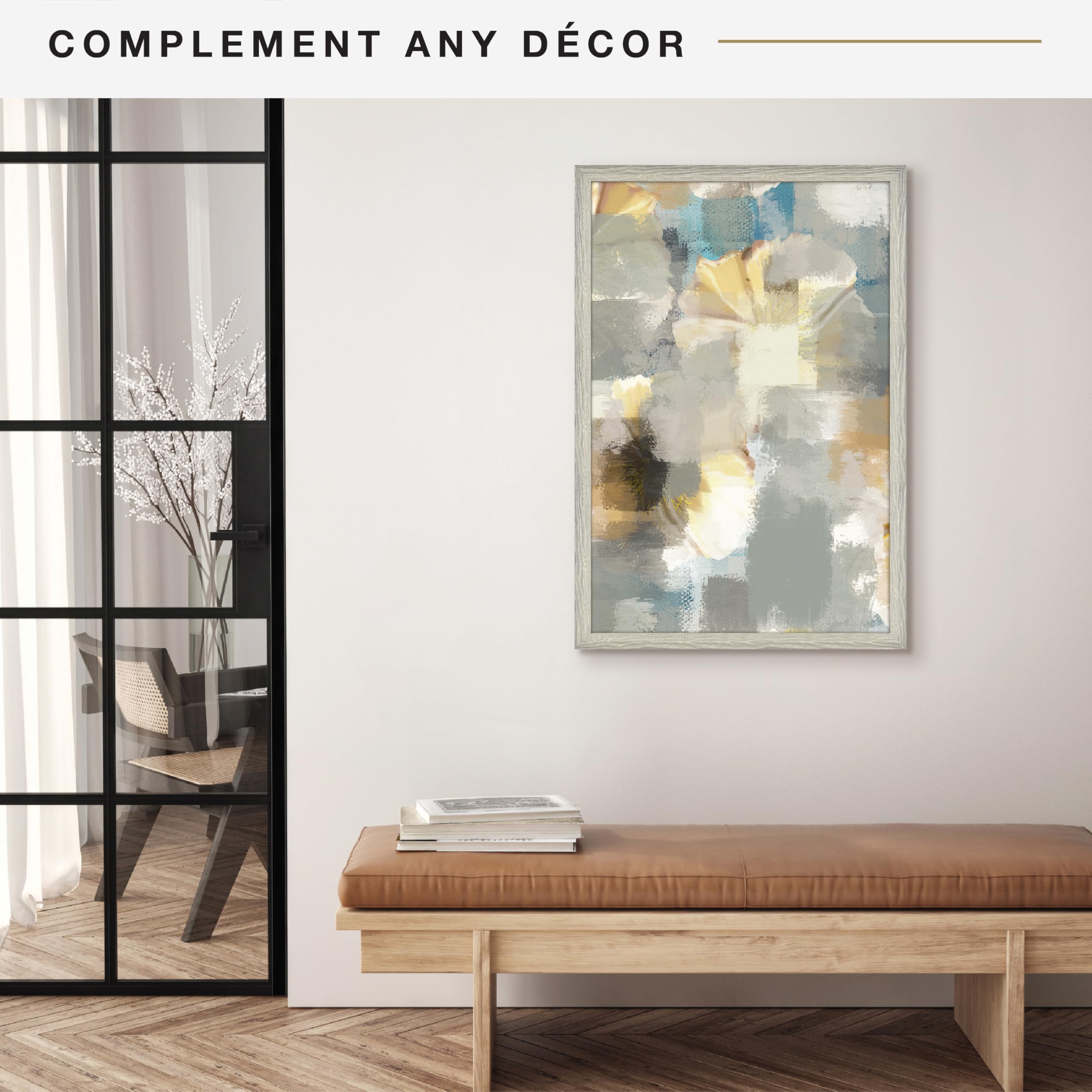 Snapklik.com : MCS Studio Gallery 20x30 Poster Frame Gray Woodgrain ...