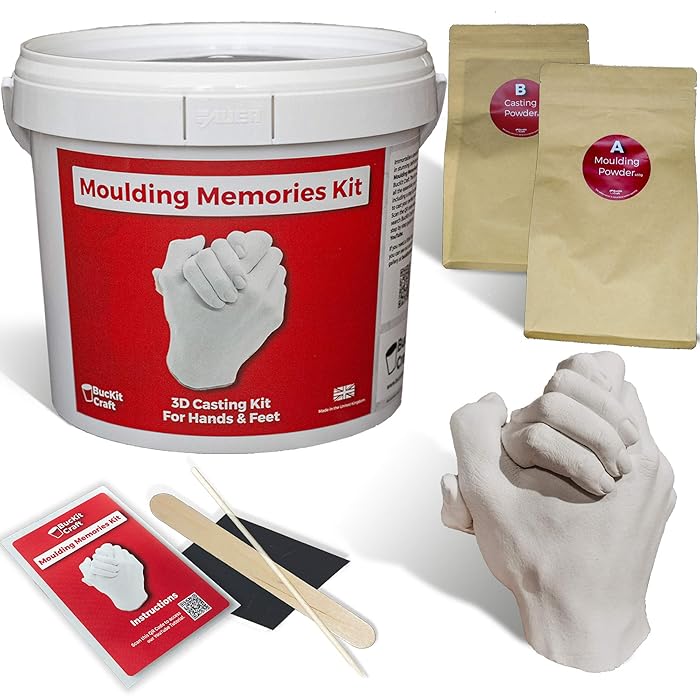 Buy 3D Casting Kit - Moulding Memories Kit by BucKit Craft | Complete ...