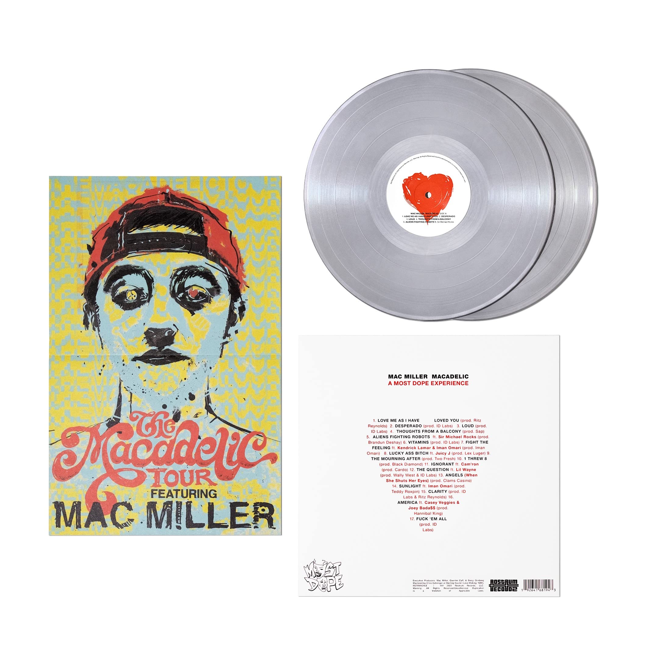 Amazon.com: Macadelic (10th Anniversary)[Deluxe Silver 2 LP]: CDs & Vinyl