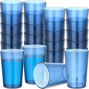 Amazon.com | Meanplan 48 Pack Restaurant Grade 8oz Plastic Cup Break ...