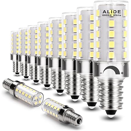 Lacnooe E12 LED Bulb Dimmable, 10W C7 LED Candelabra Bulb 100 Watt Equivalent, 1000 Lumens ...