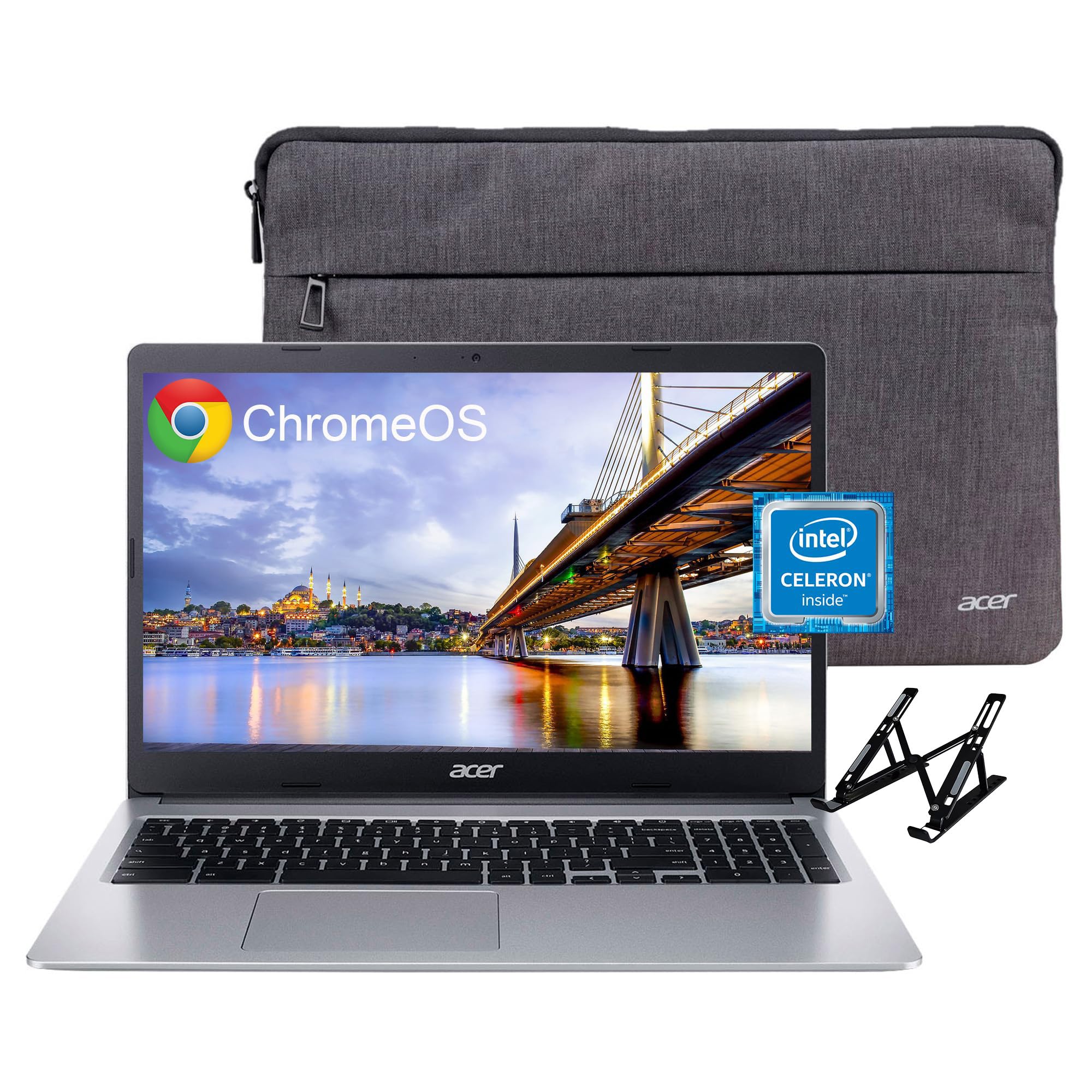 Snapklik.com : Acer 2023 Newest Chromebook 315 Laptop, 15.6" HD Display, Intel Celeron N4020 ...