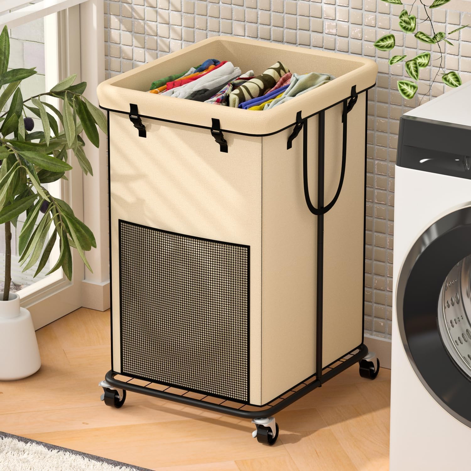 Amazon.com: YKDIRECT 150L Large Laundry Hampers, Oxford Fabric Laundry ...