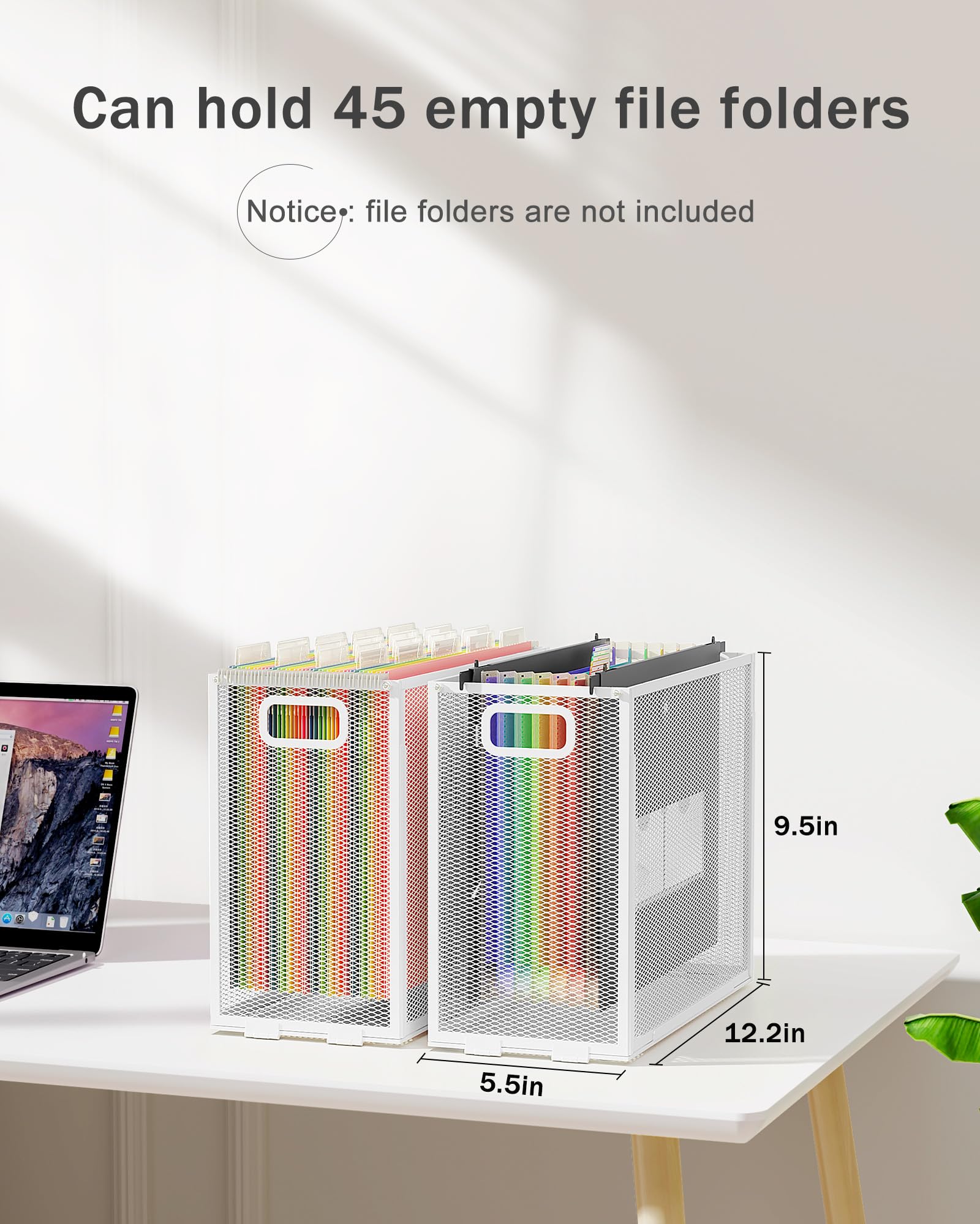 Snapklik.com : Oterri Hanging File Organizer, Portable Desktop File ...