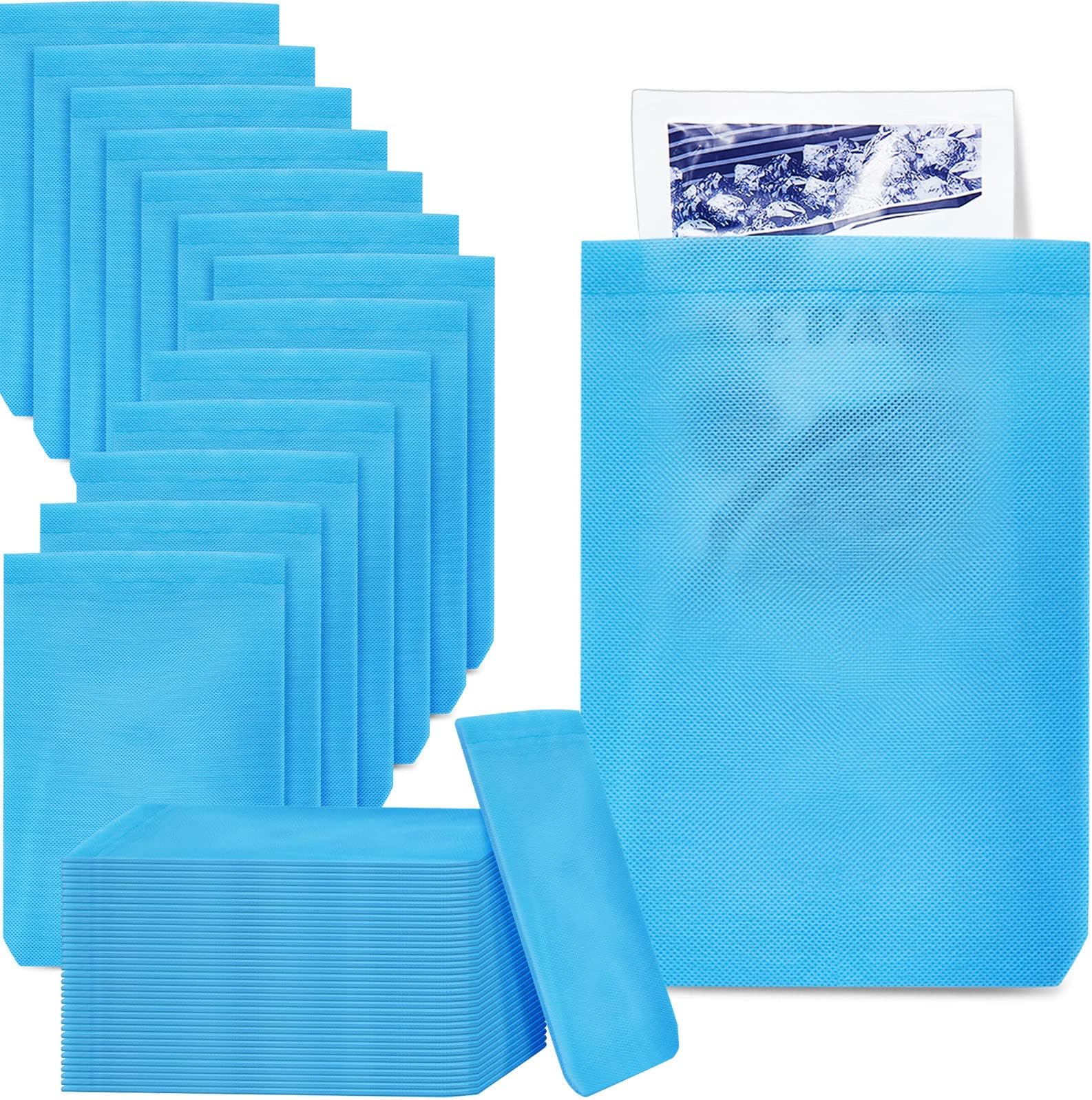 Amazon.com: Tatuo 50 Pieces Disposable Hot Cold Pack Sleeves 6 x 9 Inch ...