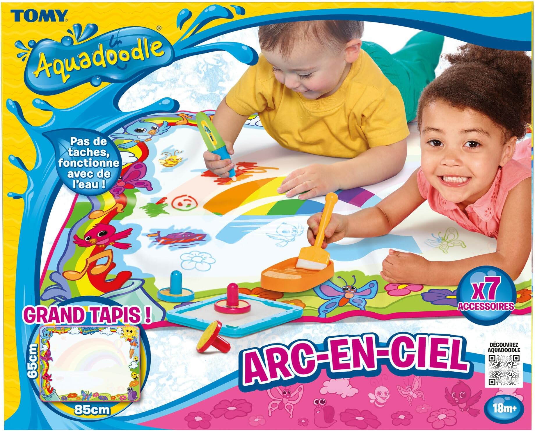 Water Doodle Mat - Toddler Toys for 2 3 4 5 Year Old Boys Girls, 120 x ...