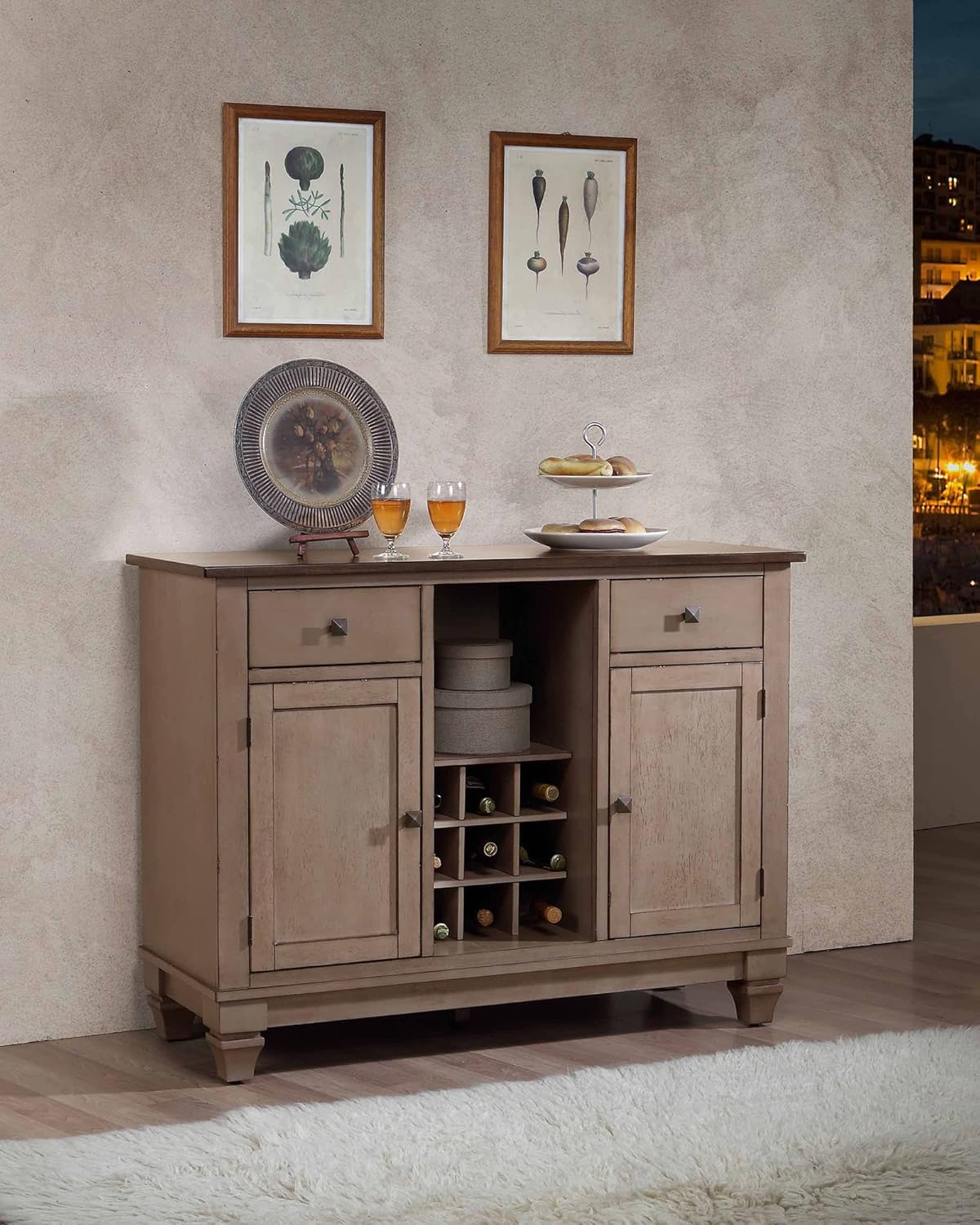 Amazon.com - Pilaster Designs Indoor Home Decorative Furniture Joanna ...