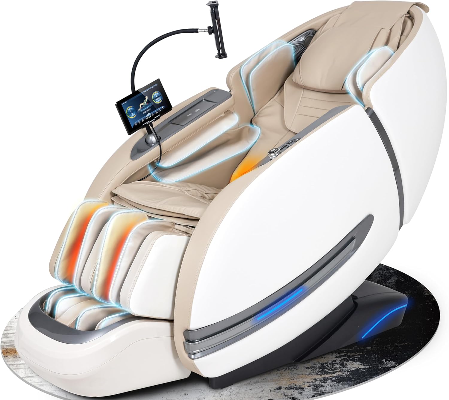 Amazon.com: Notired Massage Chair Full Body, 2025 Zero Gravity SL-Track ...