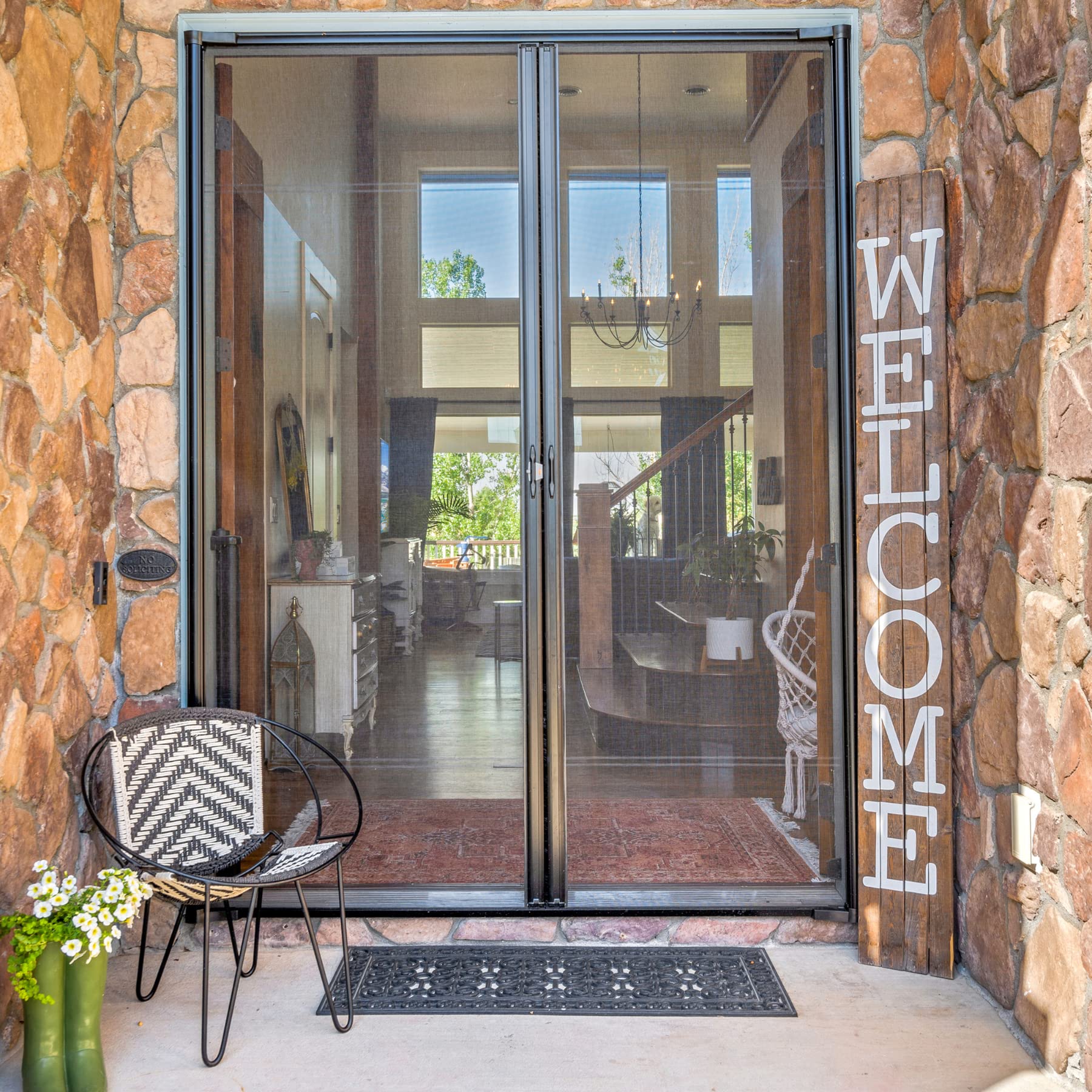 Outswing French Doors With Screen Retractable Screens Screen Doors For