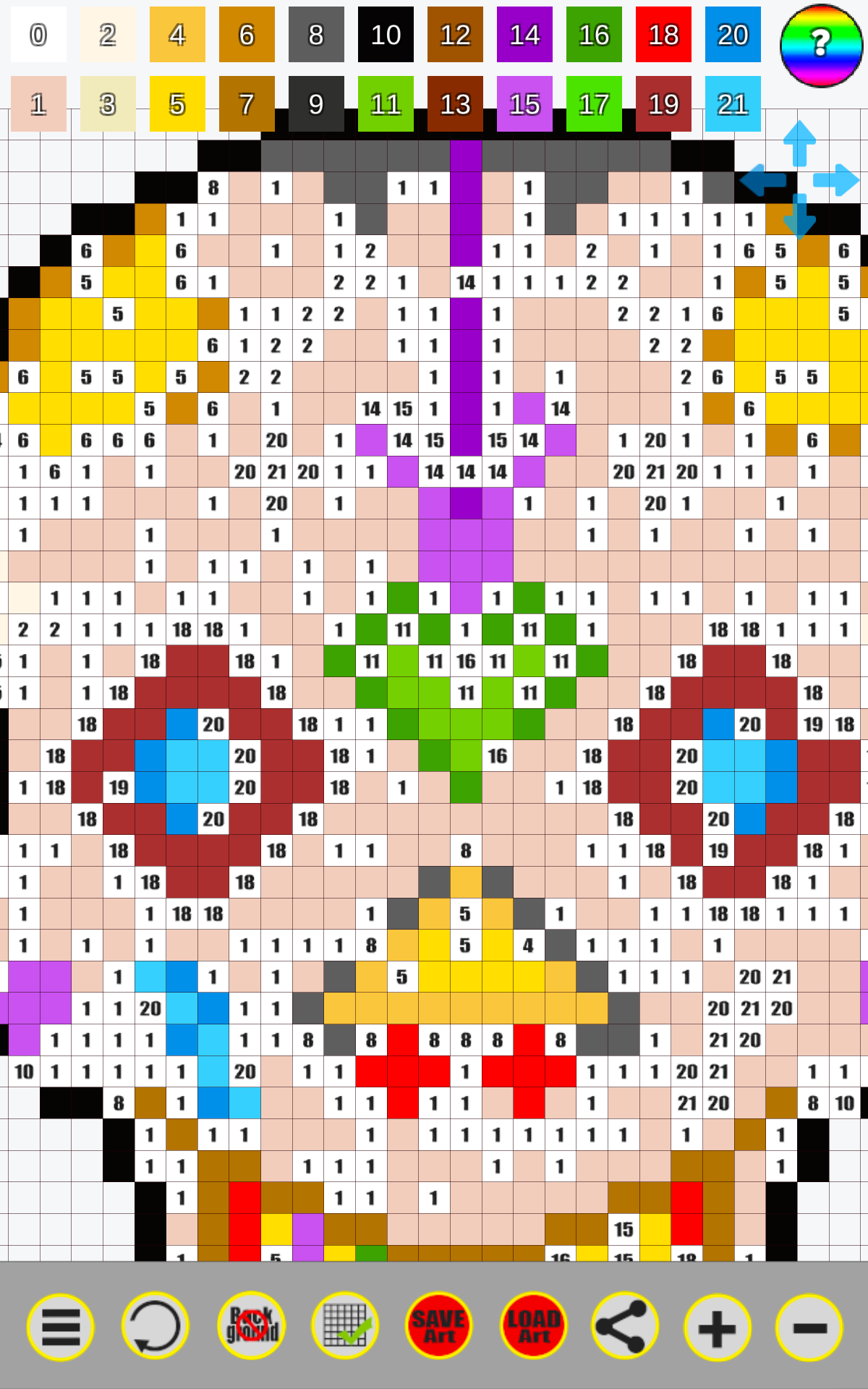 Coloring ColorPixNu Pixel Art Coloring by Number - App on Amazon Appstore