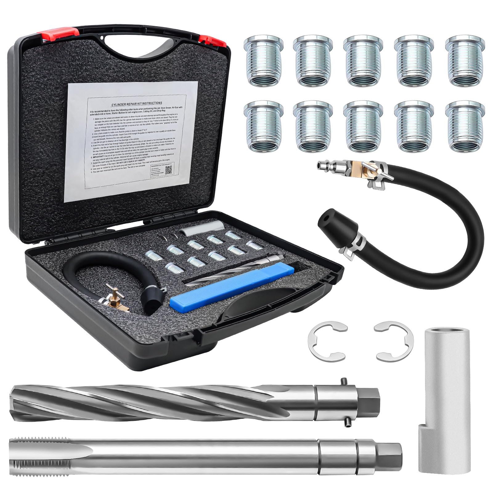 Amazon.com: 38900 Two Valve Ford Triton Tool Kit, Spark Plug Thread ...