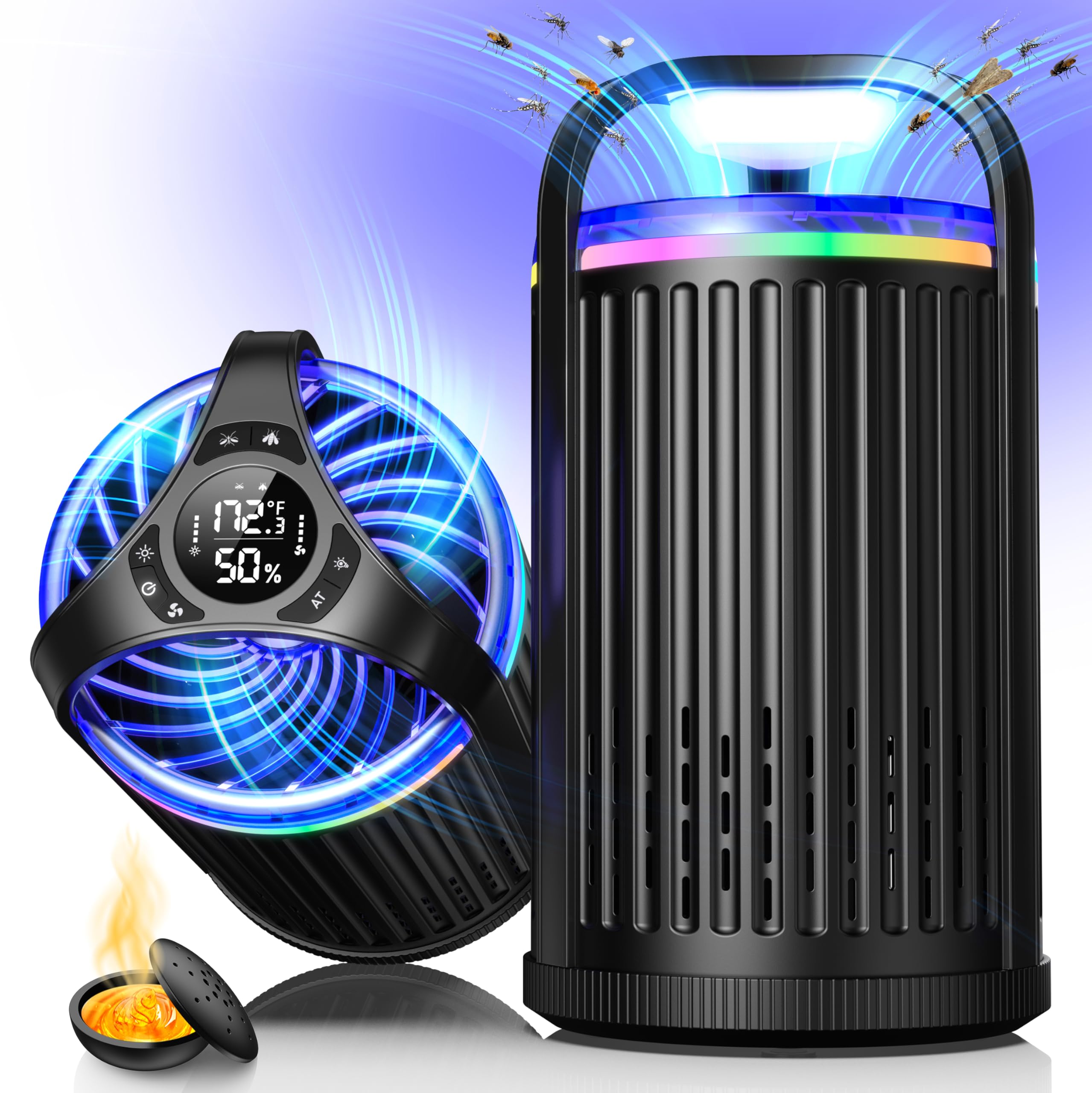 Amazon.com : Fruit Fly Traps for Indoors, Upgraded Indoor Fly Trap with ...