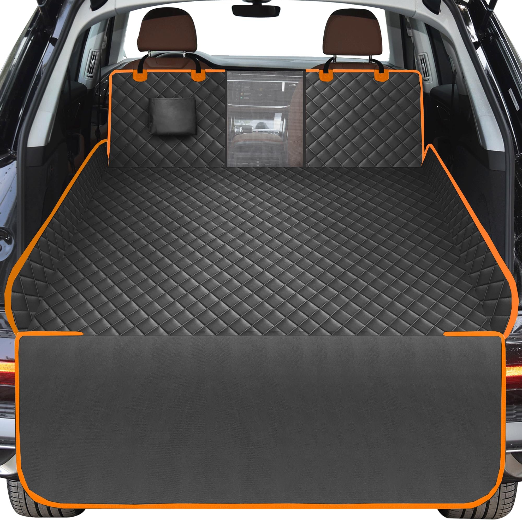 Car Dog Cargo Cover Cargo Liner, Sonlogiftev Trunk Mat for Dogs with ...