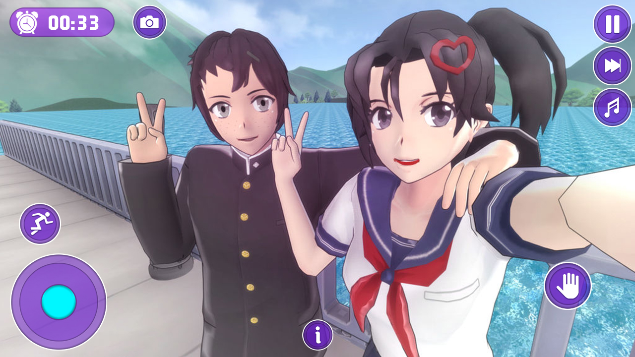 Anime High School Japanese Girl Life Simulator: Anime School Girl ...