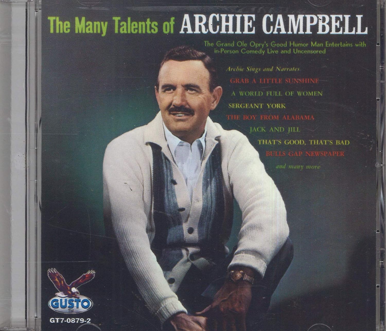Amazon.com: The Many Talents of Archie Campbell: 0792014087923: Archie ...