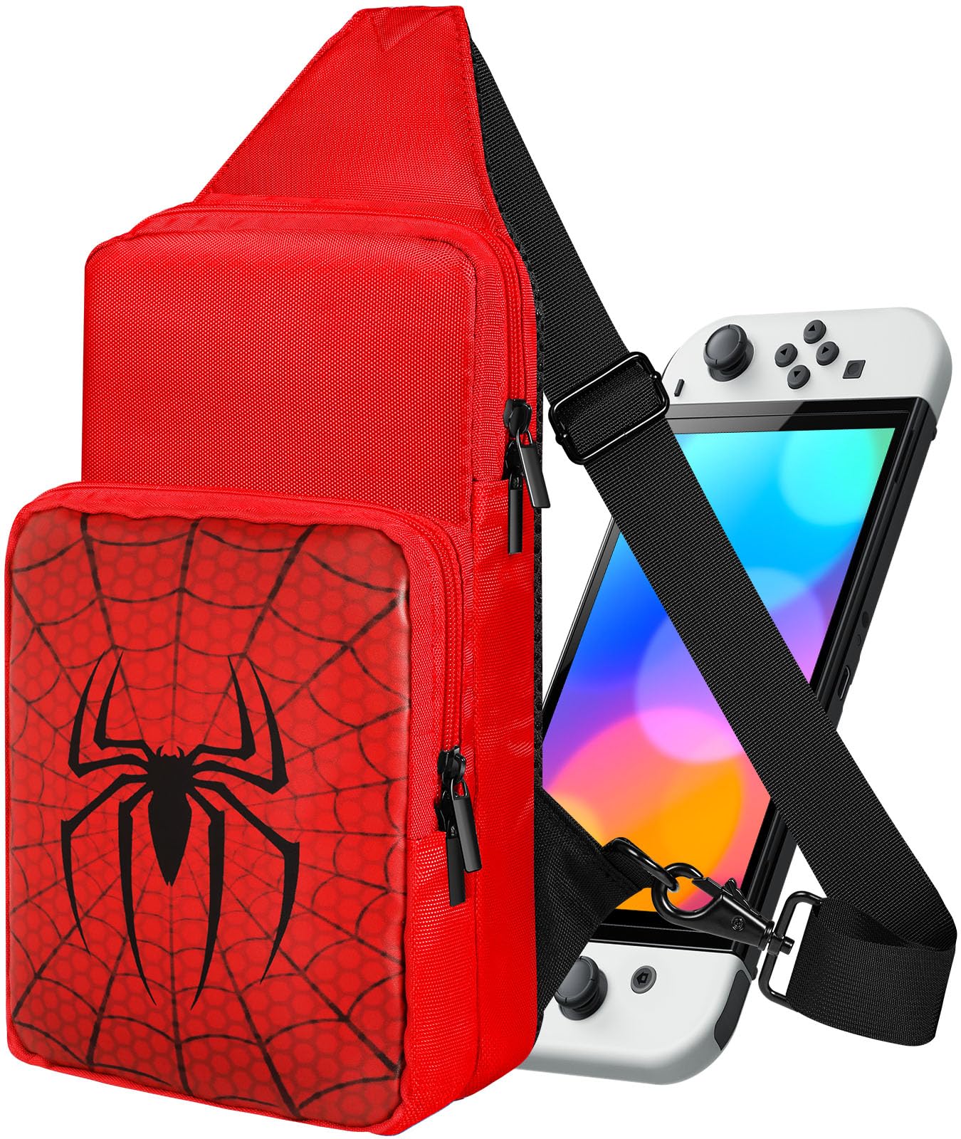 Amazon.com: Lotadilo Travel Bag for Nintendo Switch/Lite/OLED for Teens ...