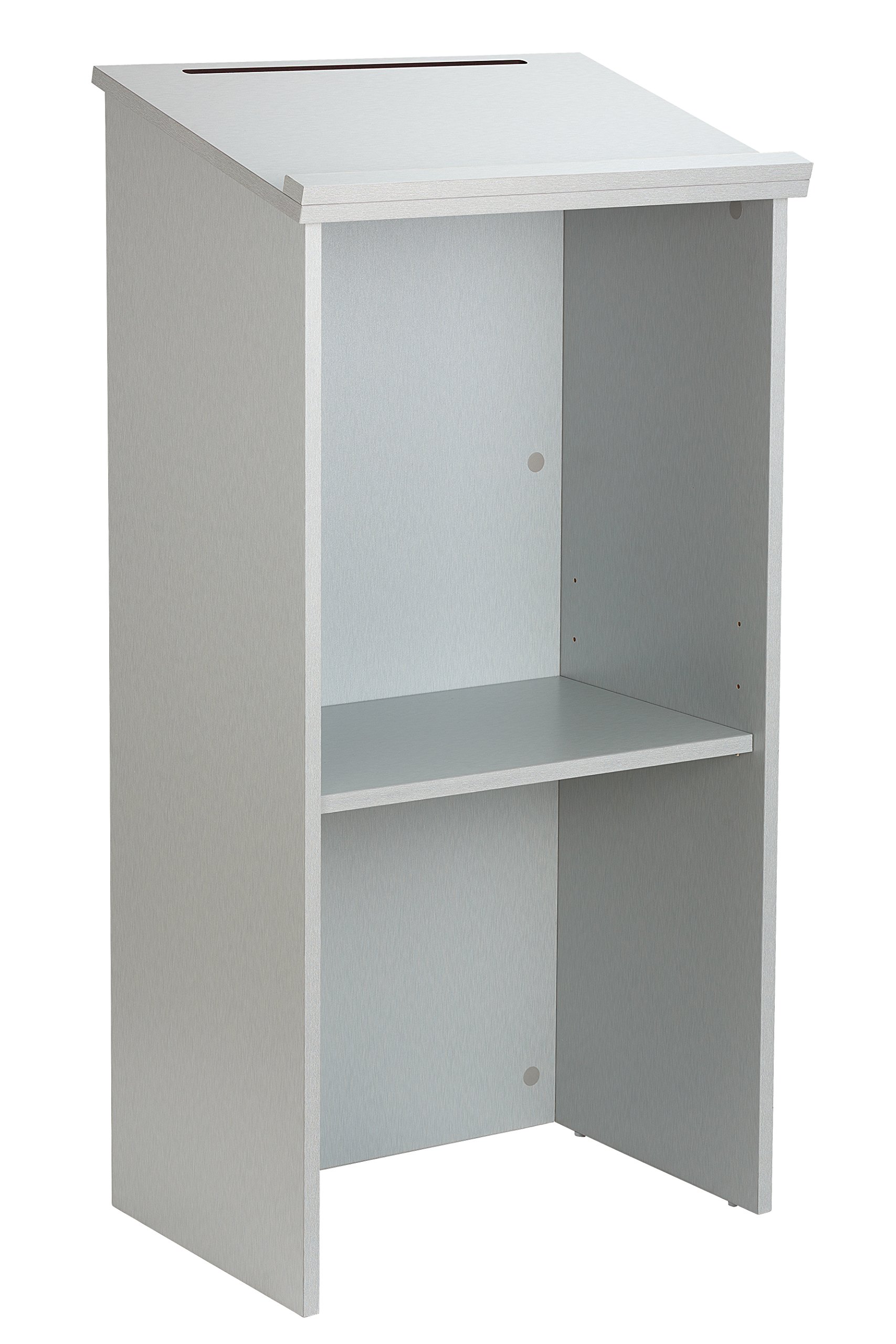 Buy Adir Podium Stand Wood - Pulpits for Churches, Small Reception Desk ...