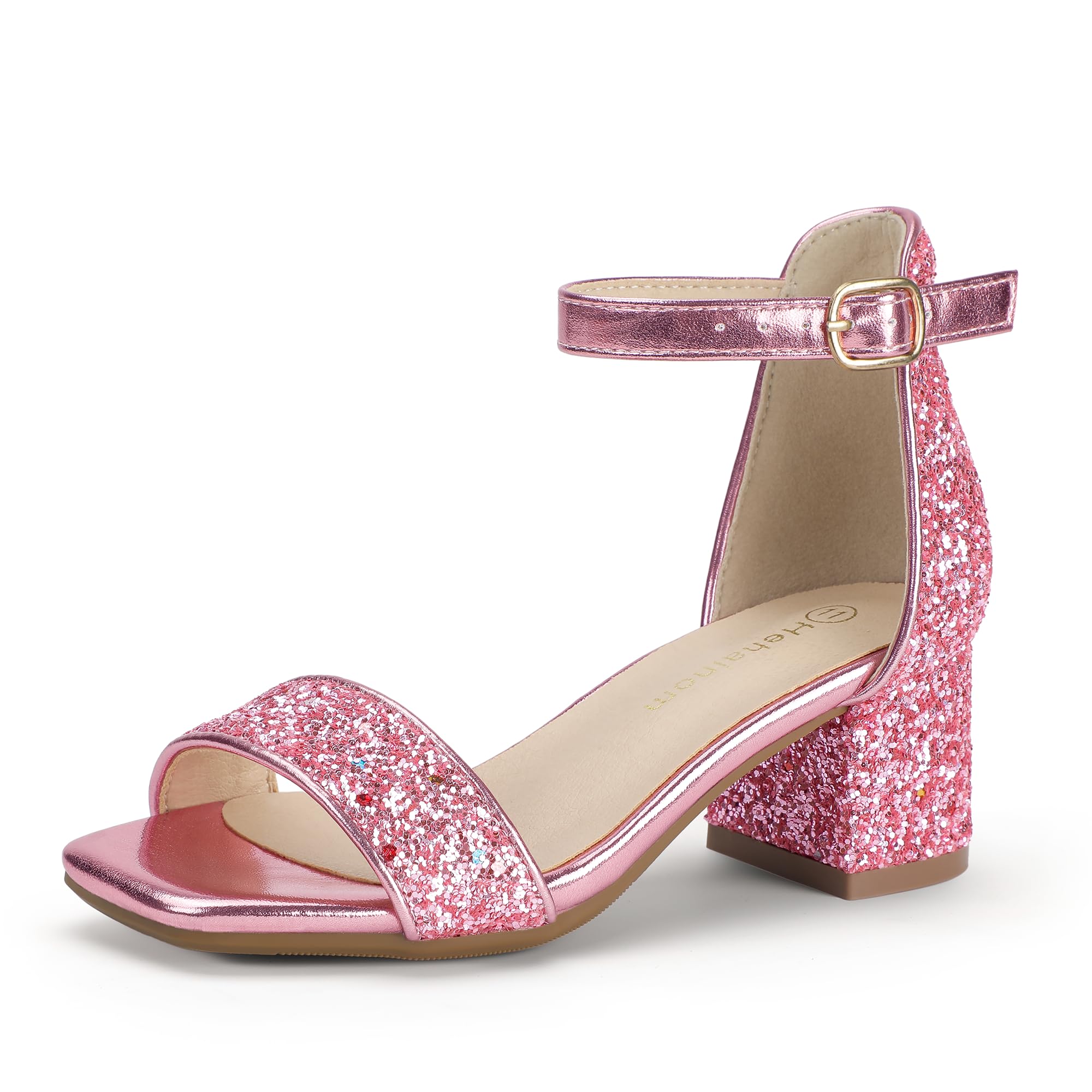 Snapklik.com : Hehainom Girls Dress Shoes Heels Sandals Little Big Kids ...
