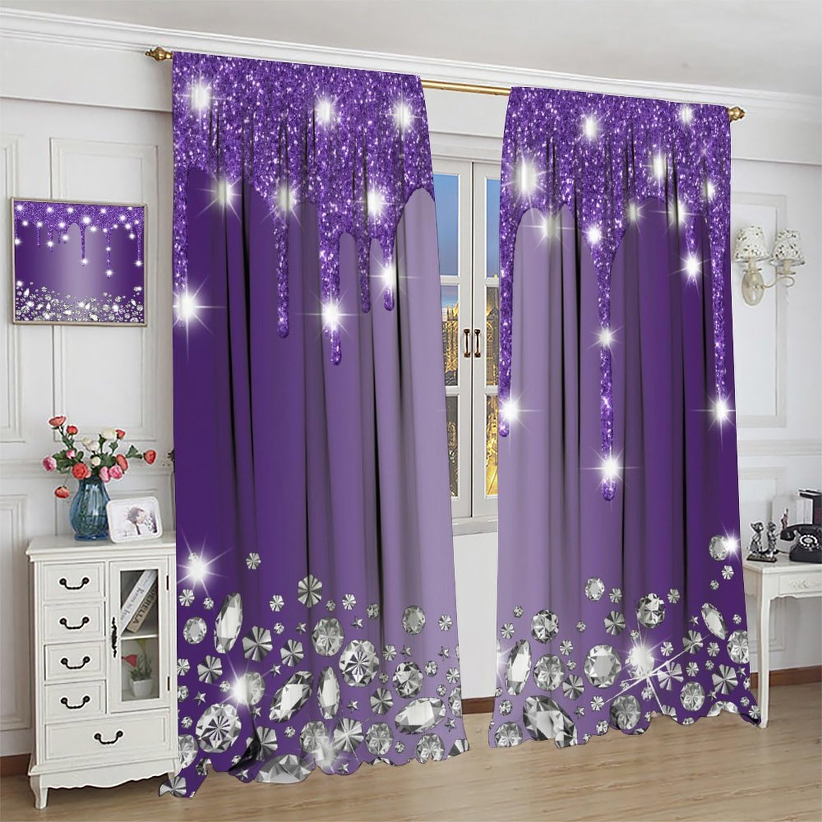 Diamond Curtains Diamond Light Apricot Curtain – Matoc Designs