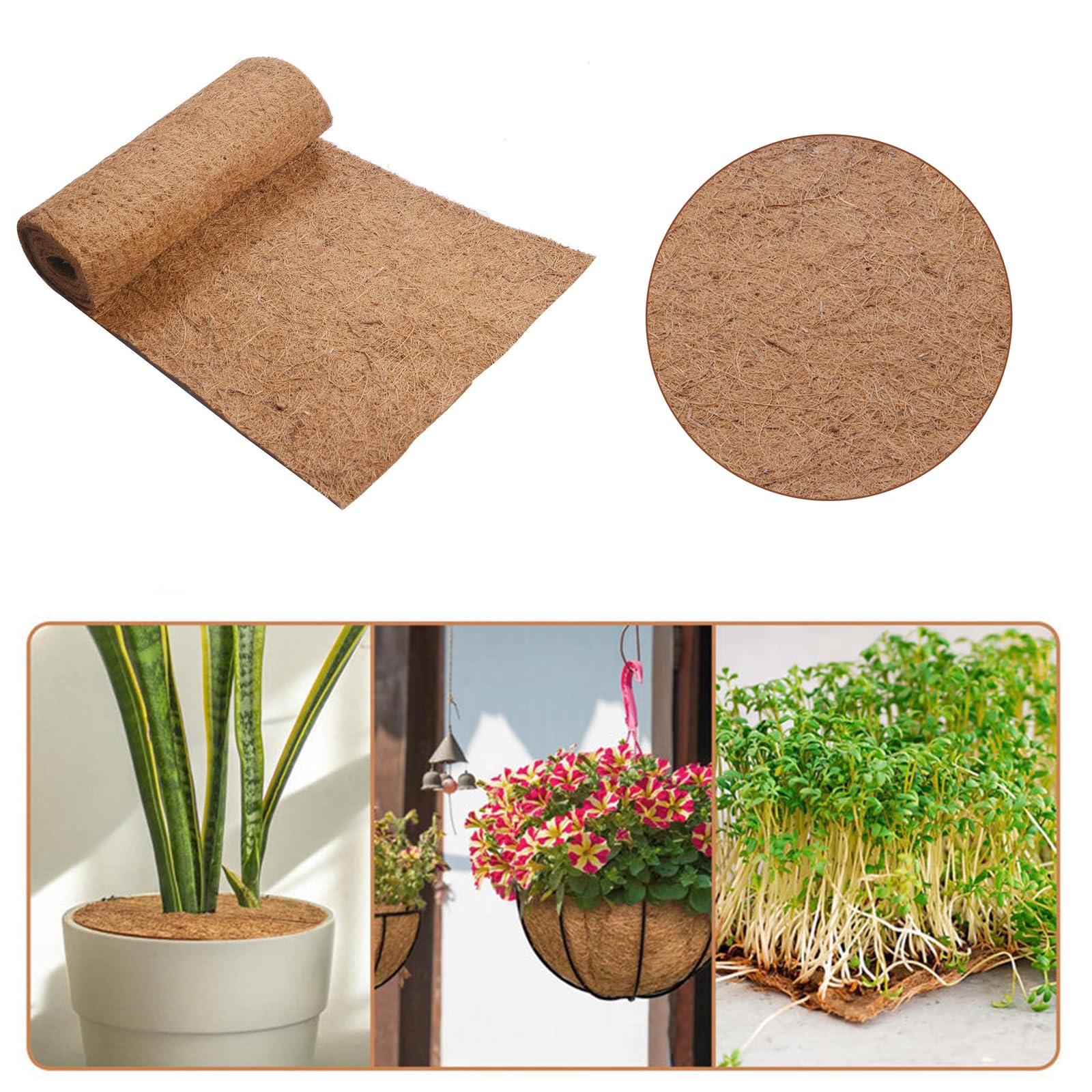 Snapklik.com : 1 Roll Microgreens Growing Mat 10" X 157", Microgreen ...