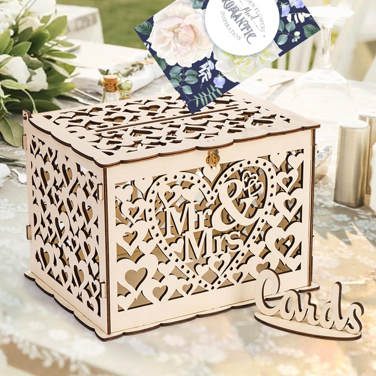 Handmade Wedding Card Box Luxury Boxed Wedding Cards | Amor Designs