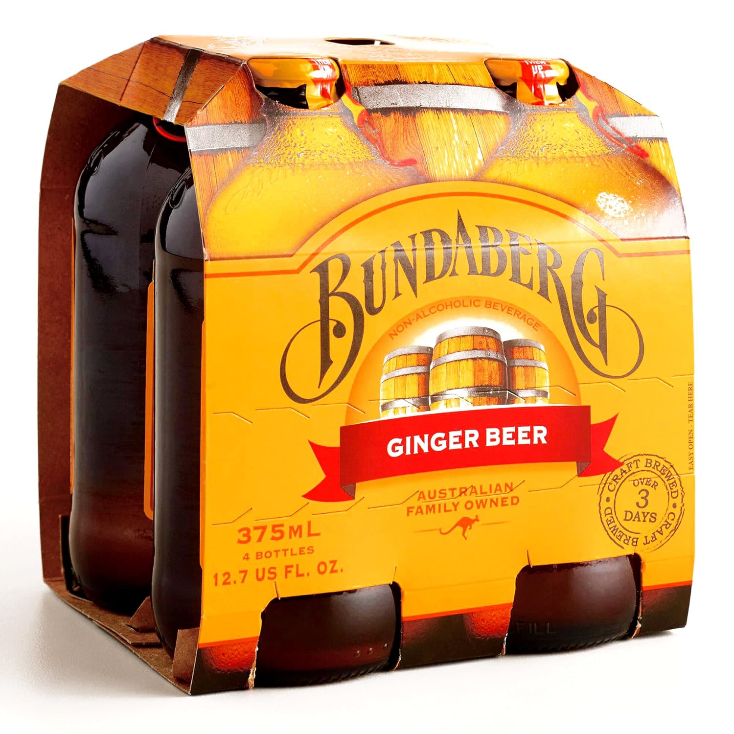 Amazon.com : Bundaberg - Ginger Soda - Multipack of 8 - 375ml : Grocery ...