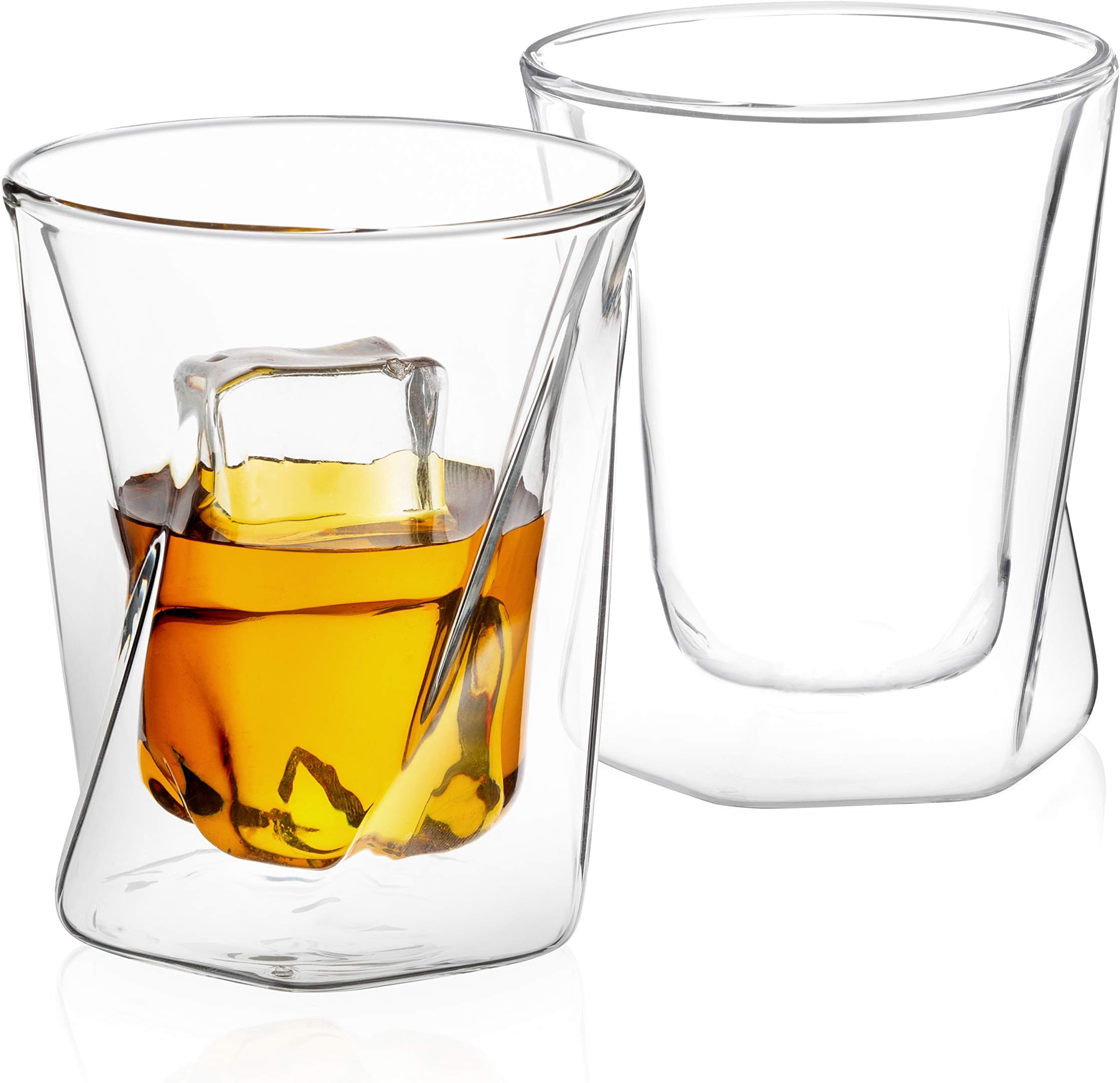 Amazon.com | Ozeri Moderna Artisan Series 10 oz Double Wall Whiskey ...