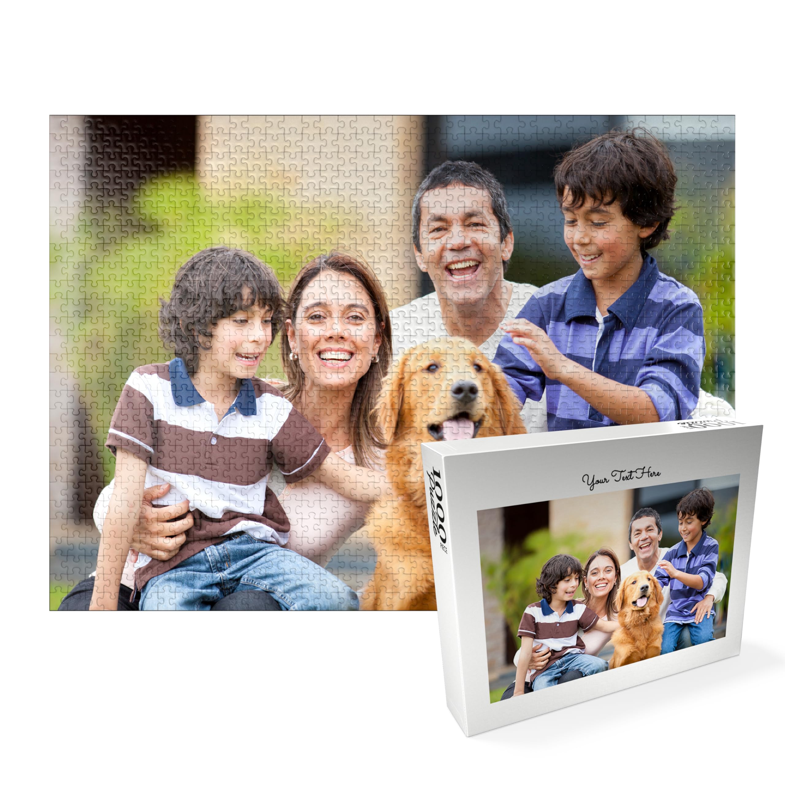 Amazon.com: MyPuzzle Custom Photo Puzzle - Personalized Jigsaw Puzzle ...