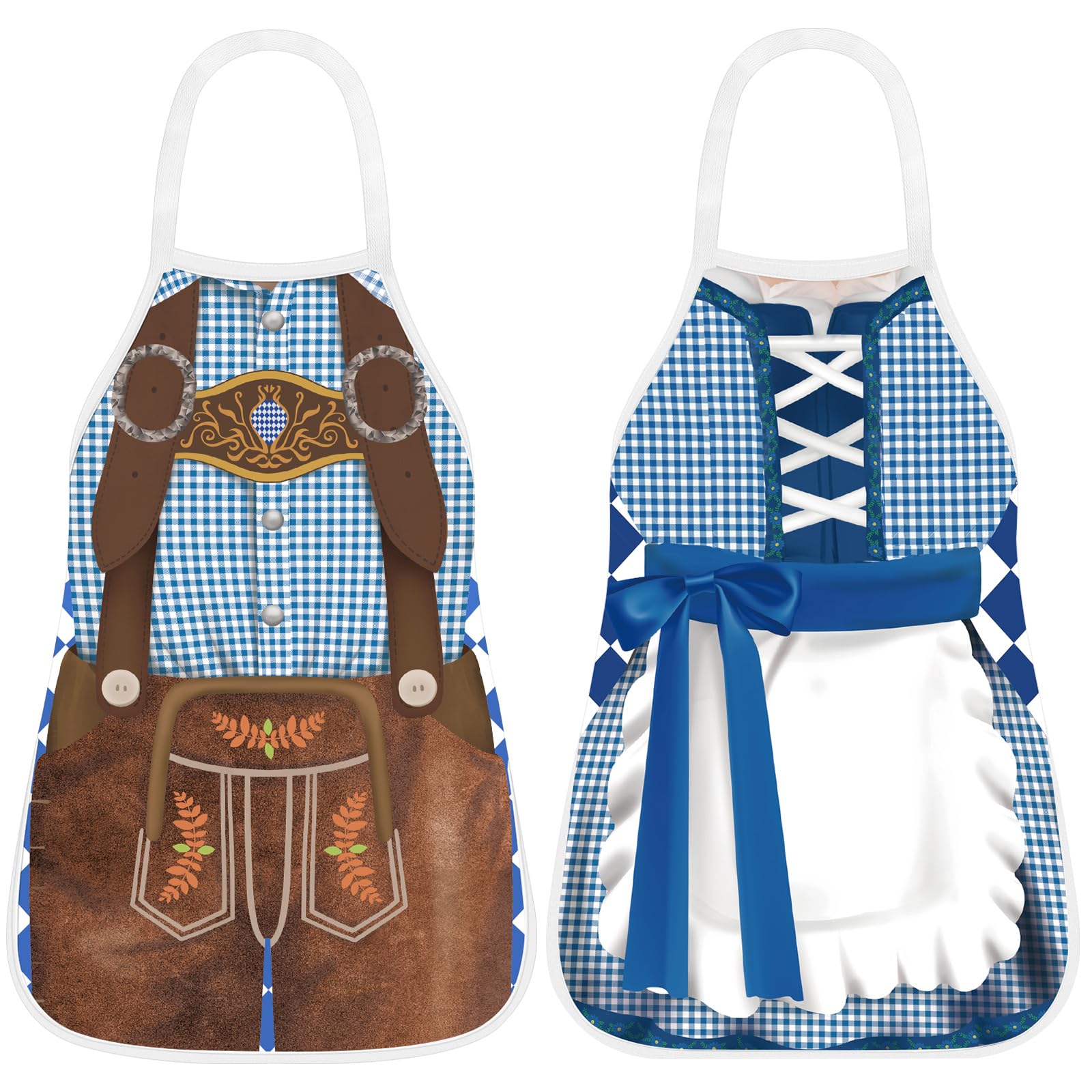 Amazon.com: Hillban 2 Pcs German Oktoberfest Apron for Children ...
