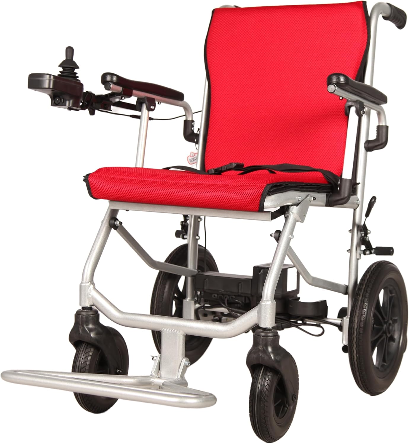 Amazon.com: Lite Wanderer Folding Electric Wheelchair – Lightweight, 4 ...