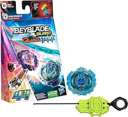 Amazon.com: Beyblade Burst QuadStrike Hydra Poseidon P8 Spinning Top ...