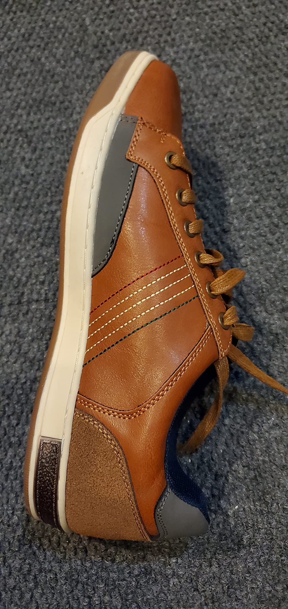 $11/mo - Finance Jousen Men's Fashion Sneakers 3 Eyelets Simple Style ...