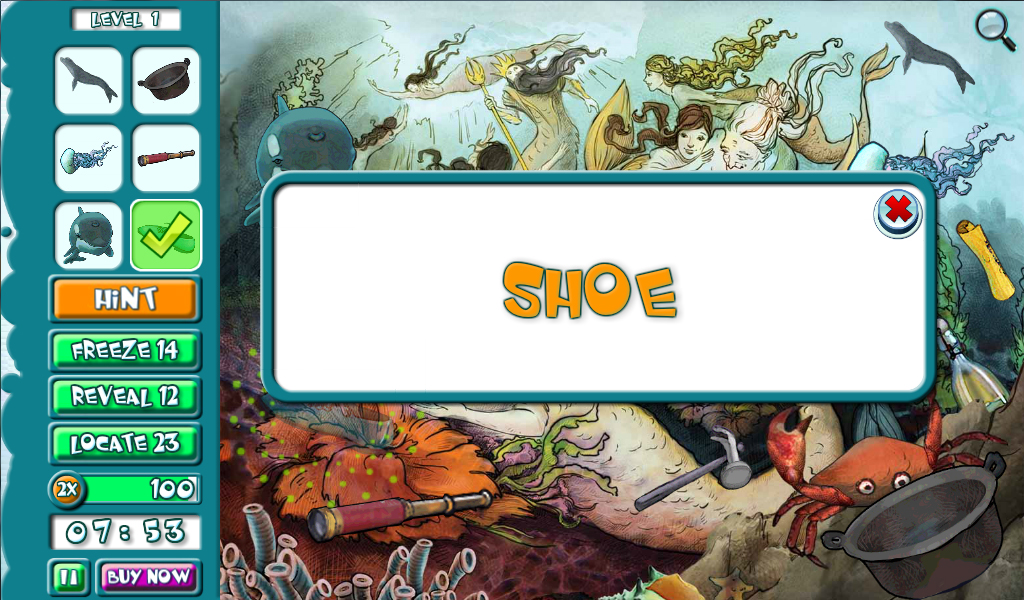 Hidden Object Game Jr - The Little Mermaid - App on the Amazon Appstore