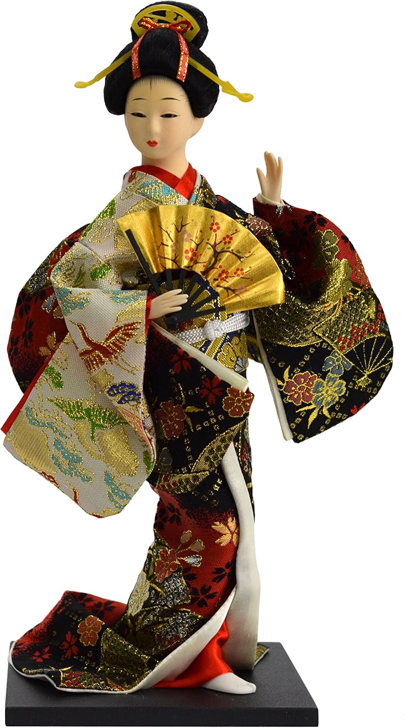 Amazon.com: Samurai market Decoration Geisha Dolls Japanese Authentic ...