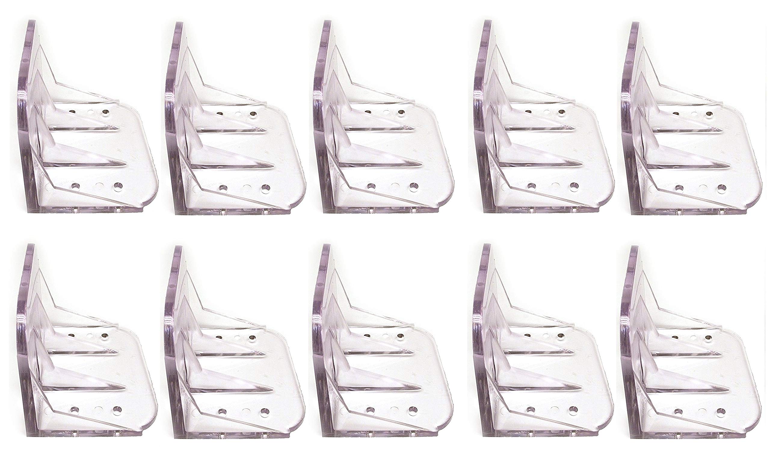 Snow Stoppers For Metal Roof Jumbo Clear Roof - 10 Pack For Metal Roofs ...