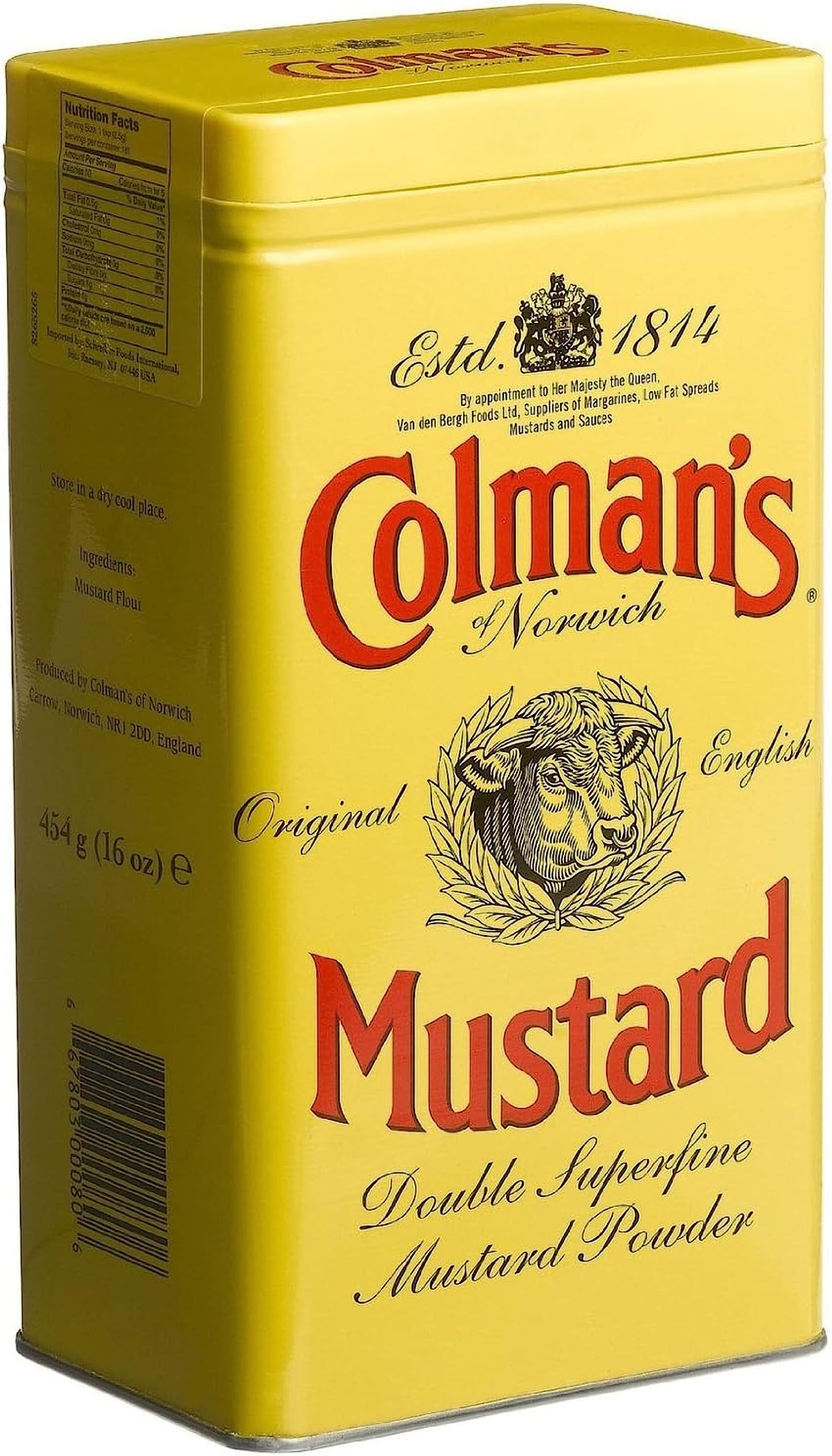 Colman's Original English Mustard Powder, 454 g Colmans Mustard Powder ...