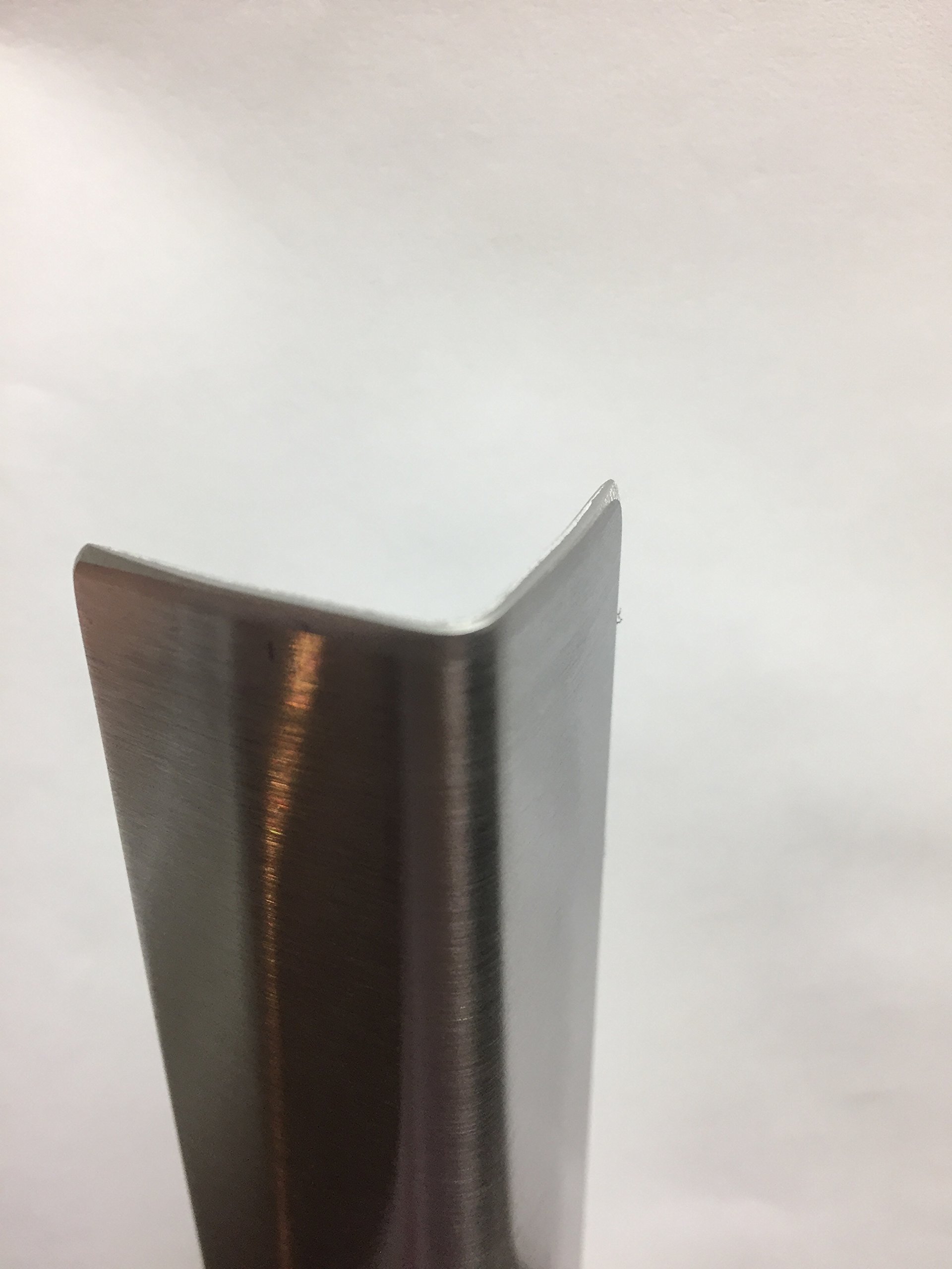 Stainless Corner Guards VEVOR Stainless Steel Corner Guards 0.5 X 0.5 X ...