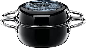 Amazon.com: Silit Pot Set 2-Piece Combiset Black Pouring Rim Made in ...